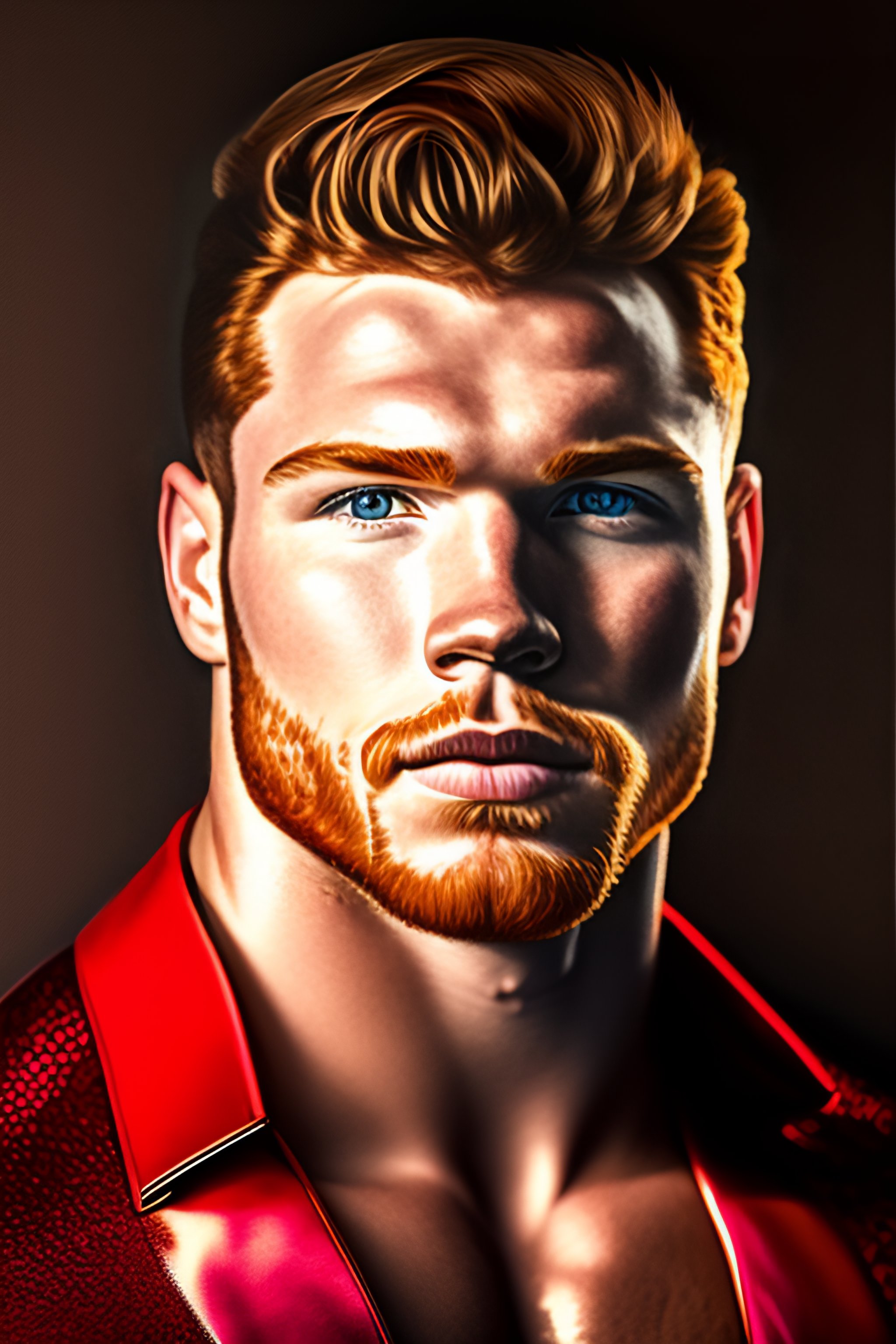 Lexica - Portrait of canelo alvarez