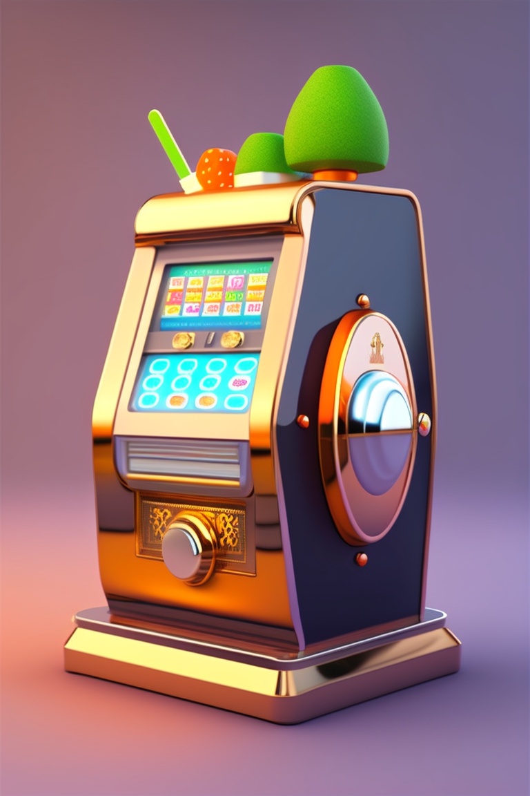 Lexica - An old-fashioned slot machine with manual levers that is ...