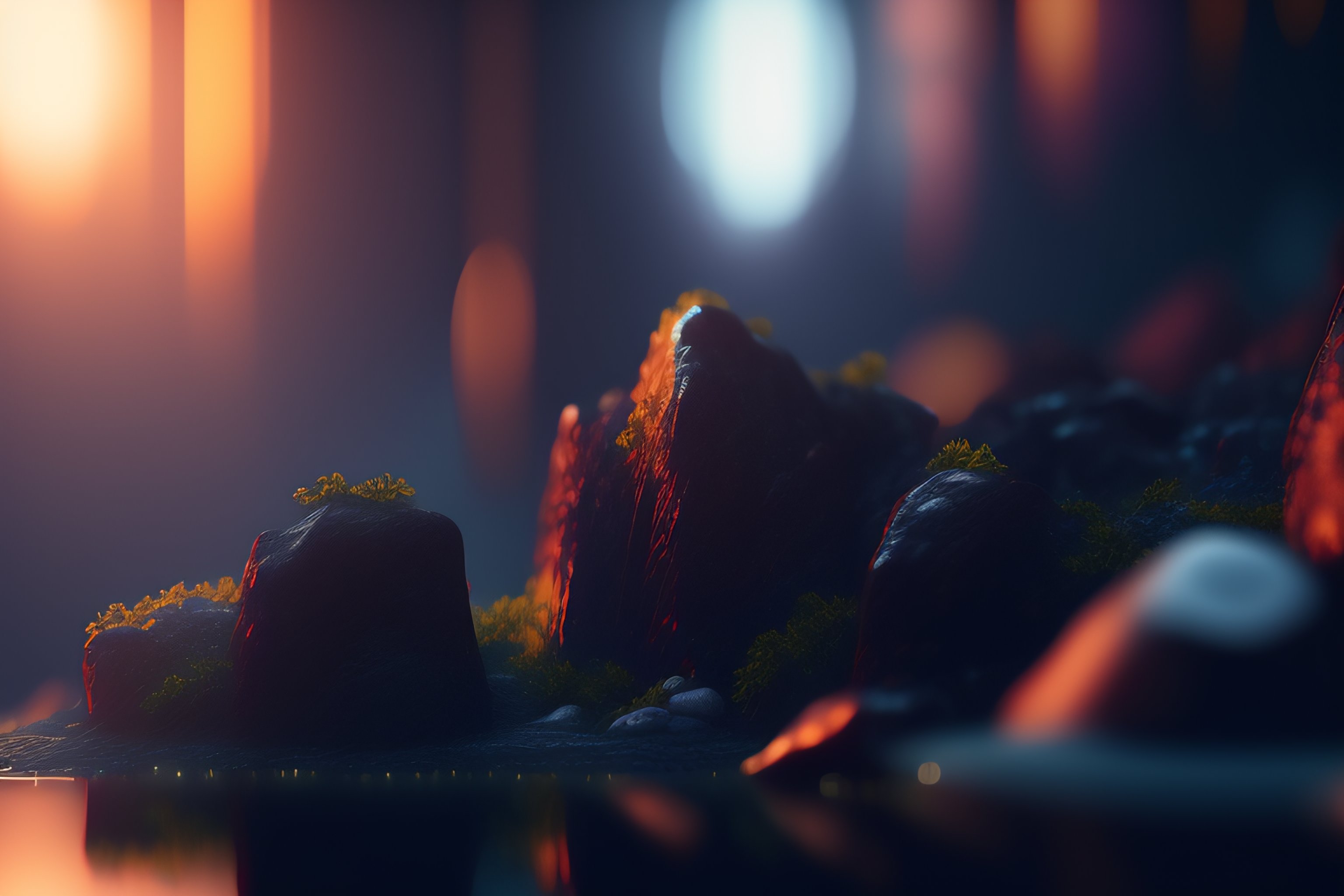 Lexica - The neural network draws itself,unreal engine, octane render ...