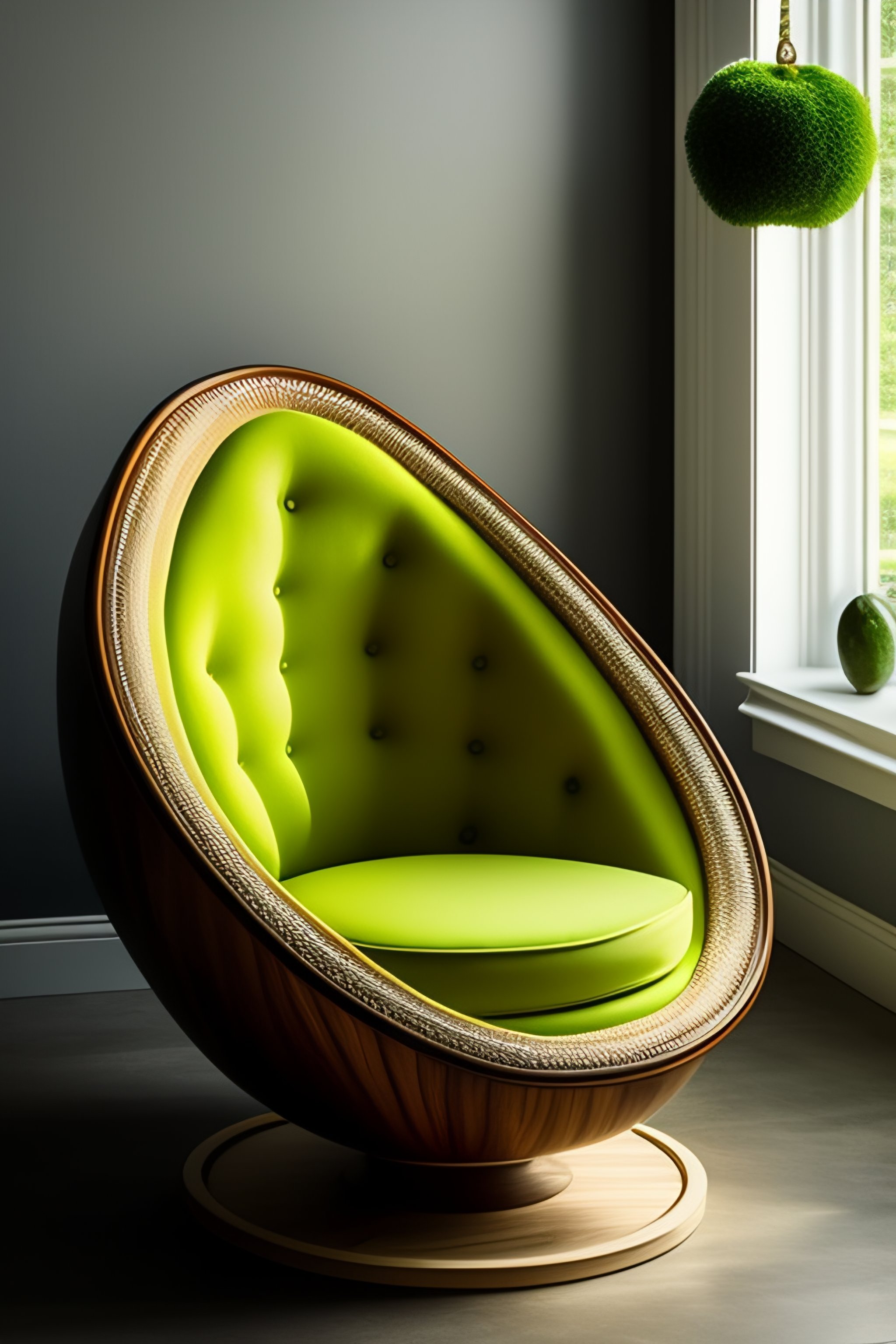 Lexica - An avocado armchair