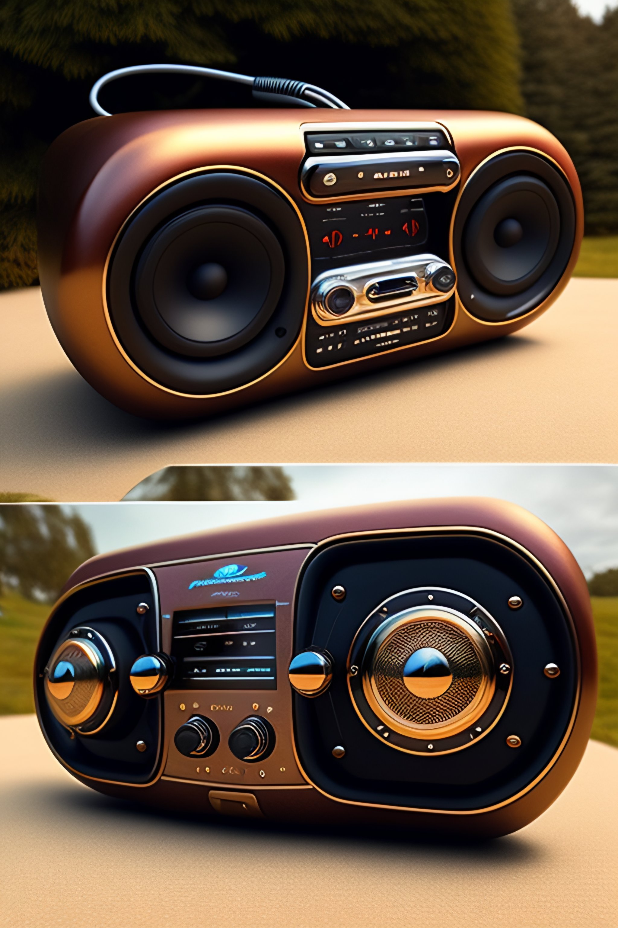Lexica - Car audio system, steampunk