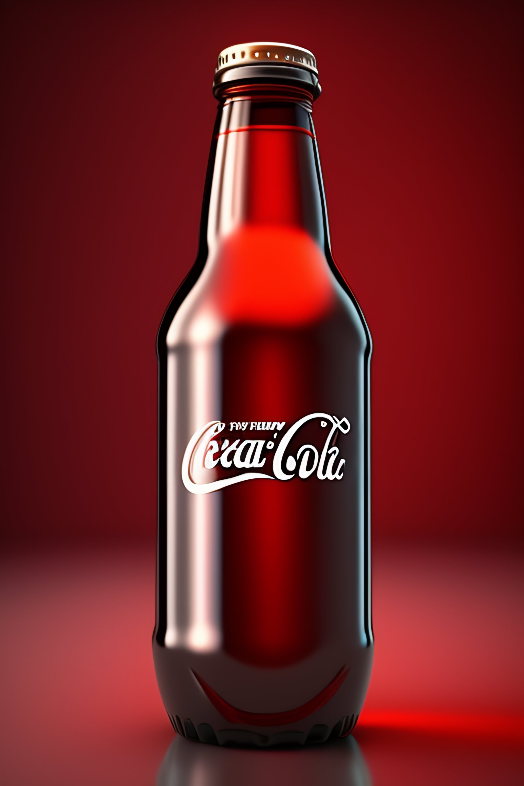 Lexica - Unreal engine rendered coke bottle