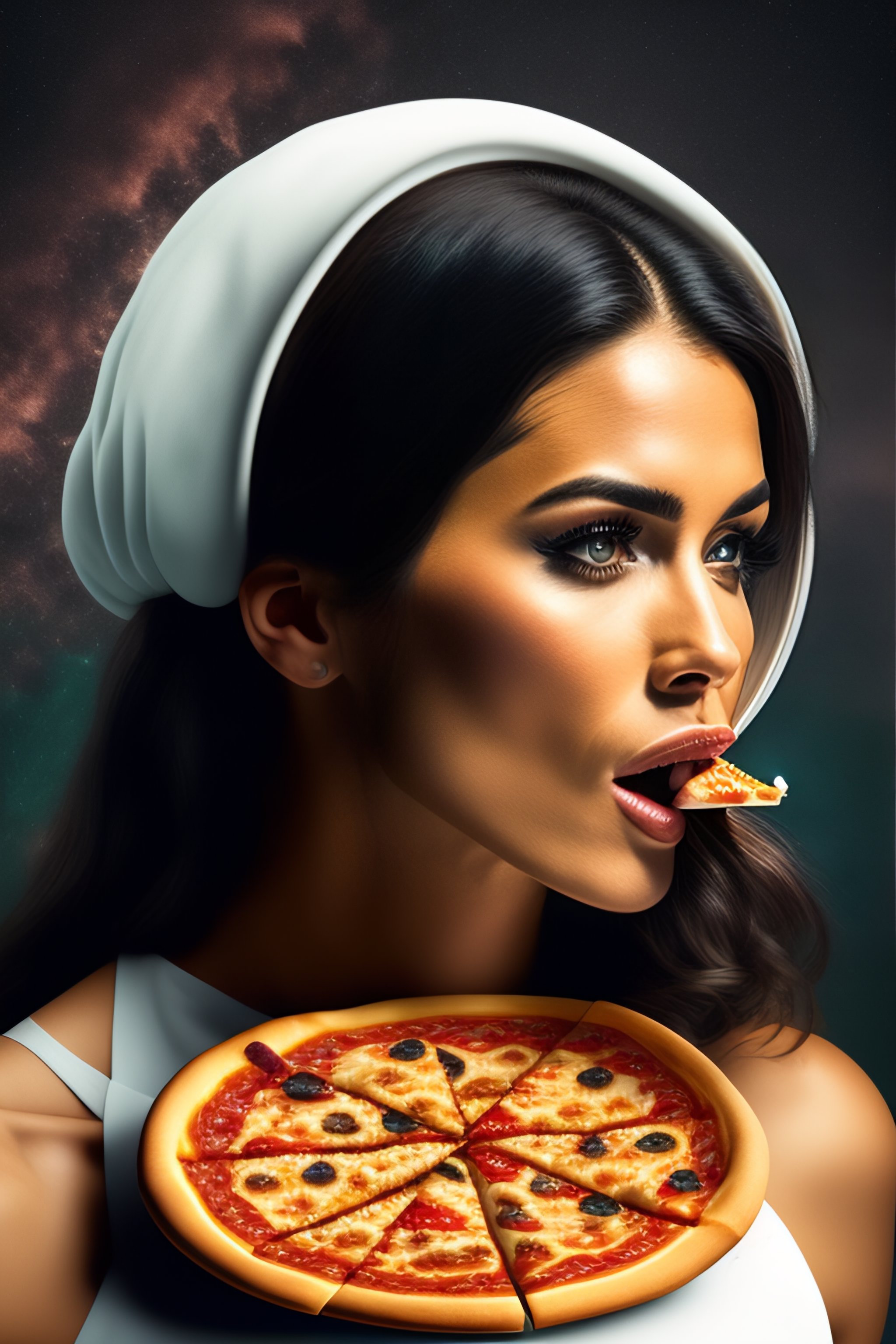 Lexica - A pizza eating humans