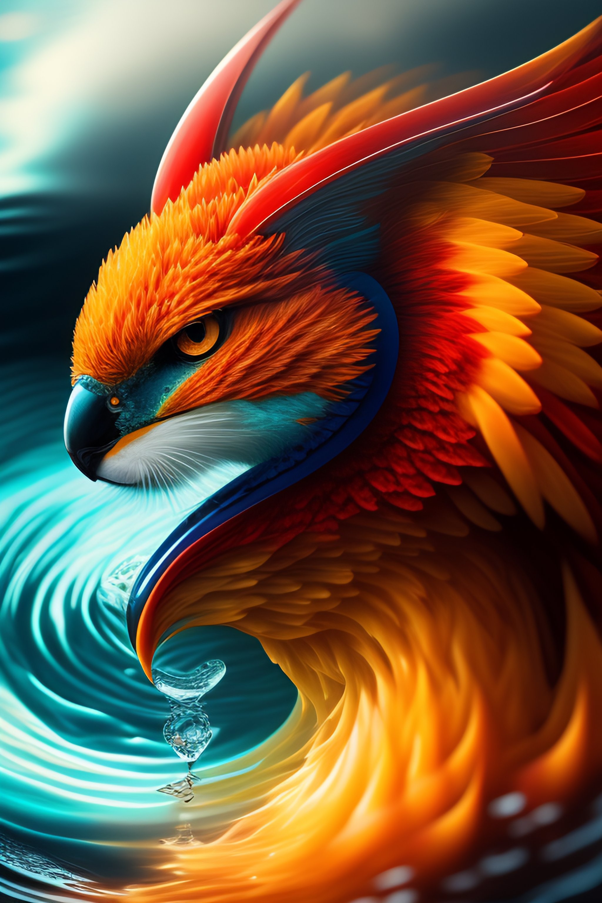 Lexica - Water element phoenix