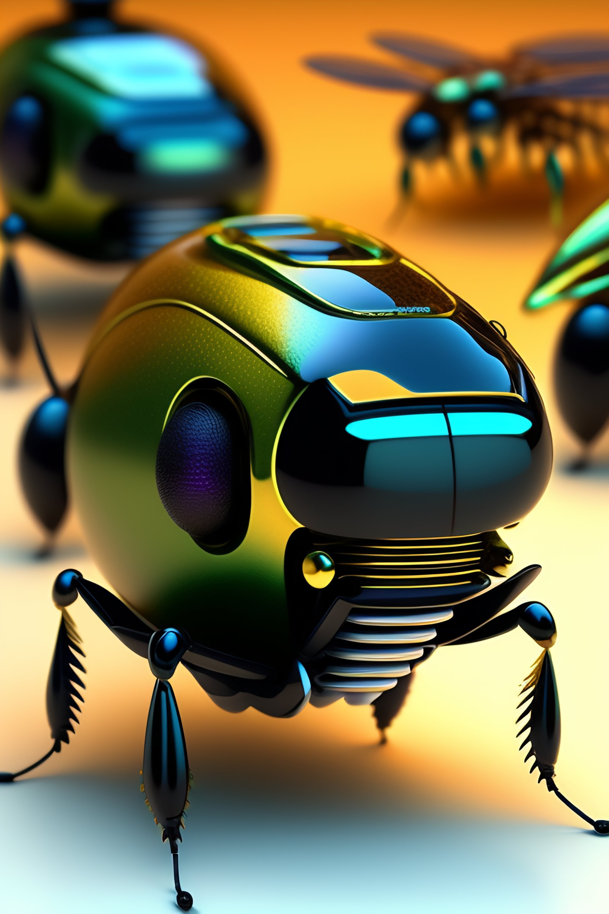 Lexica - Robo Insects from an 80ies Innovation Lab (ProtogenX34)