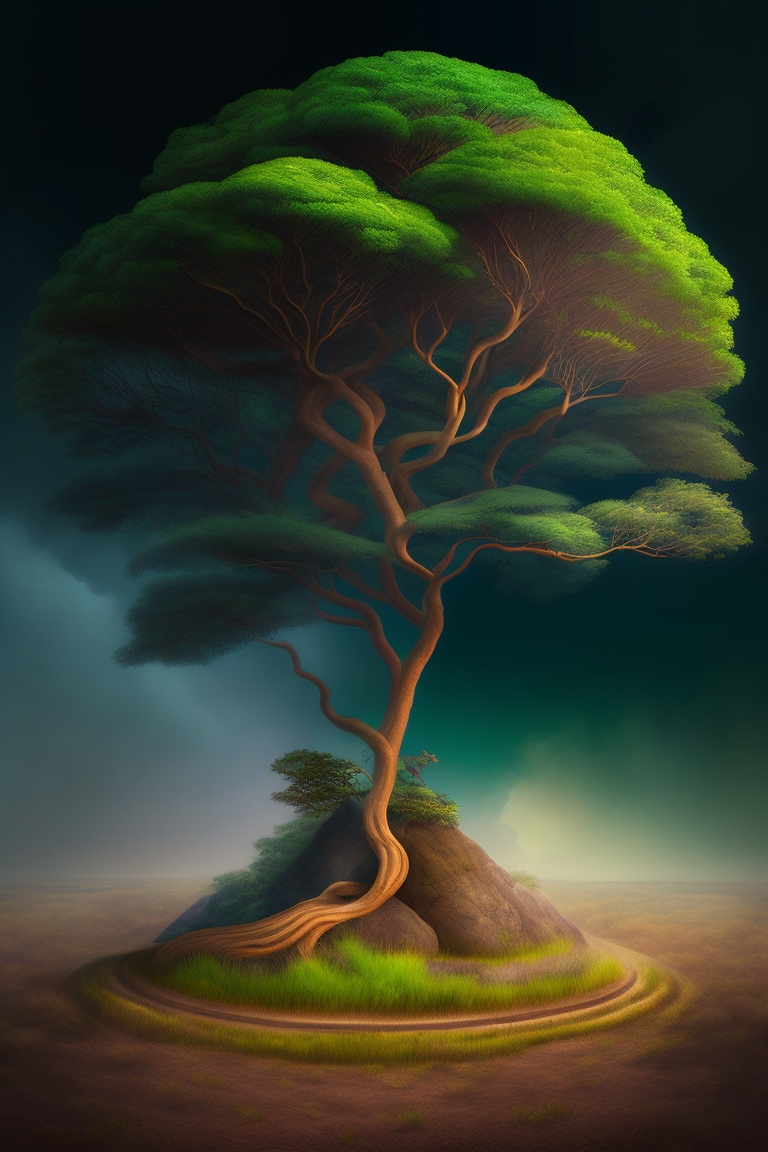 Lexica - Tree, in jungle