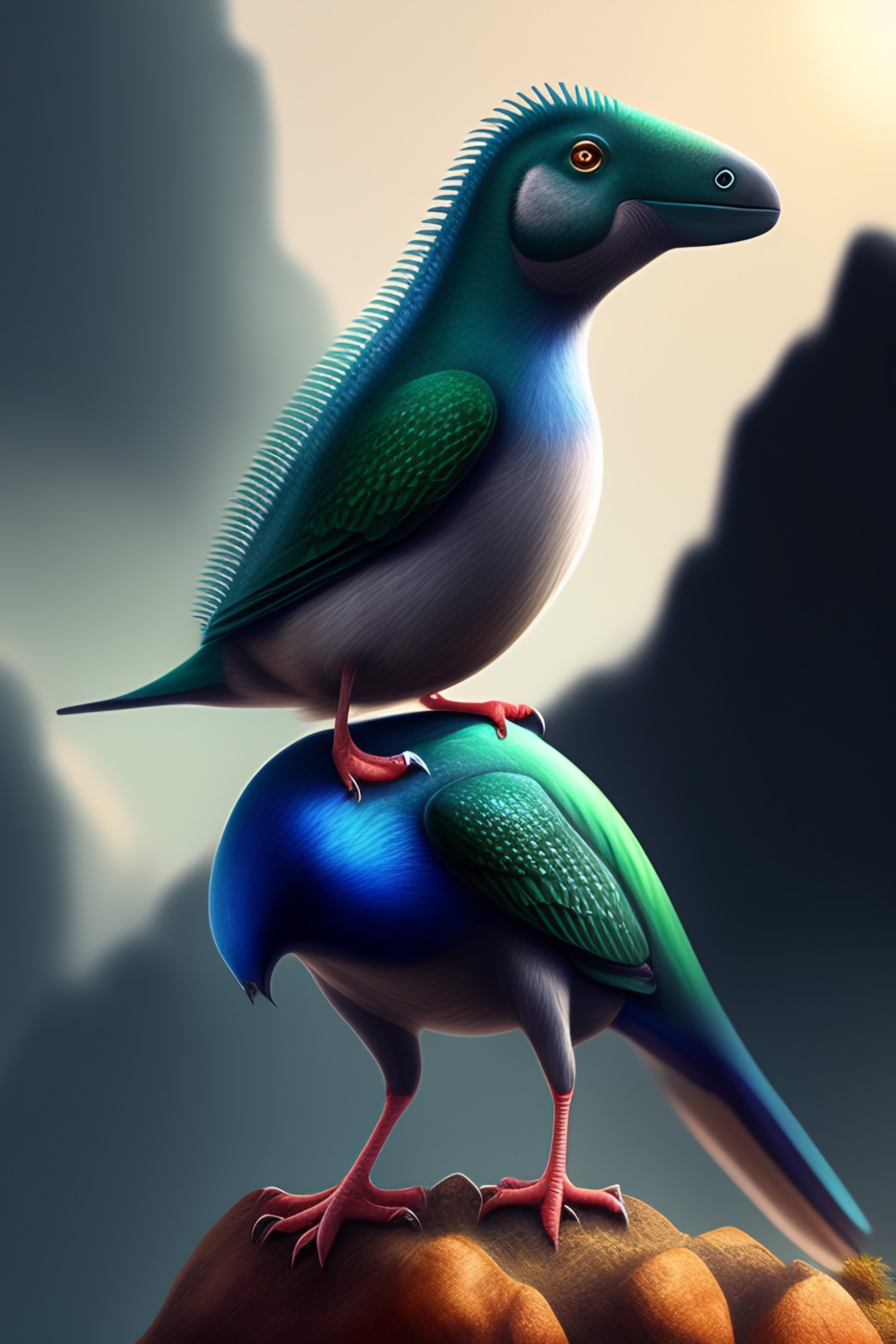 Lexica - Bird dino mammal hybrid