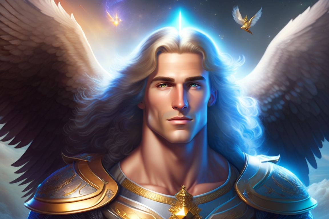 Lexica - Archangel Michael joined forces with Raphael, the celestial ...