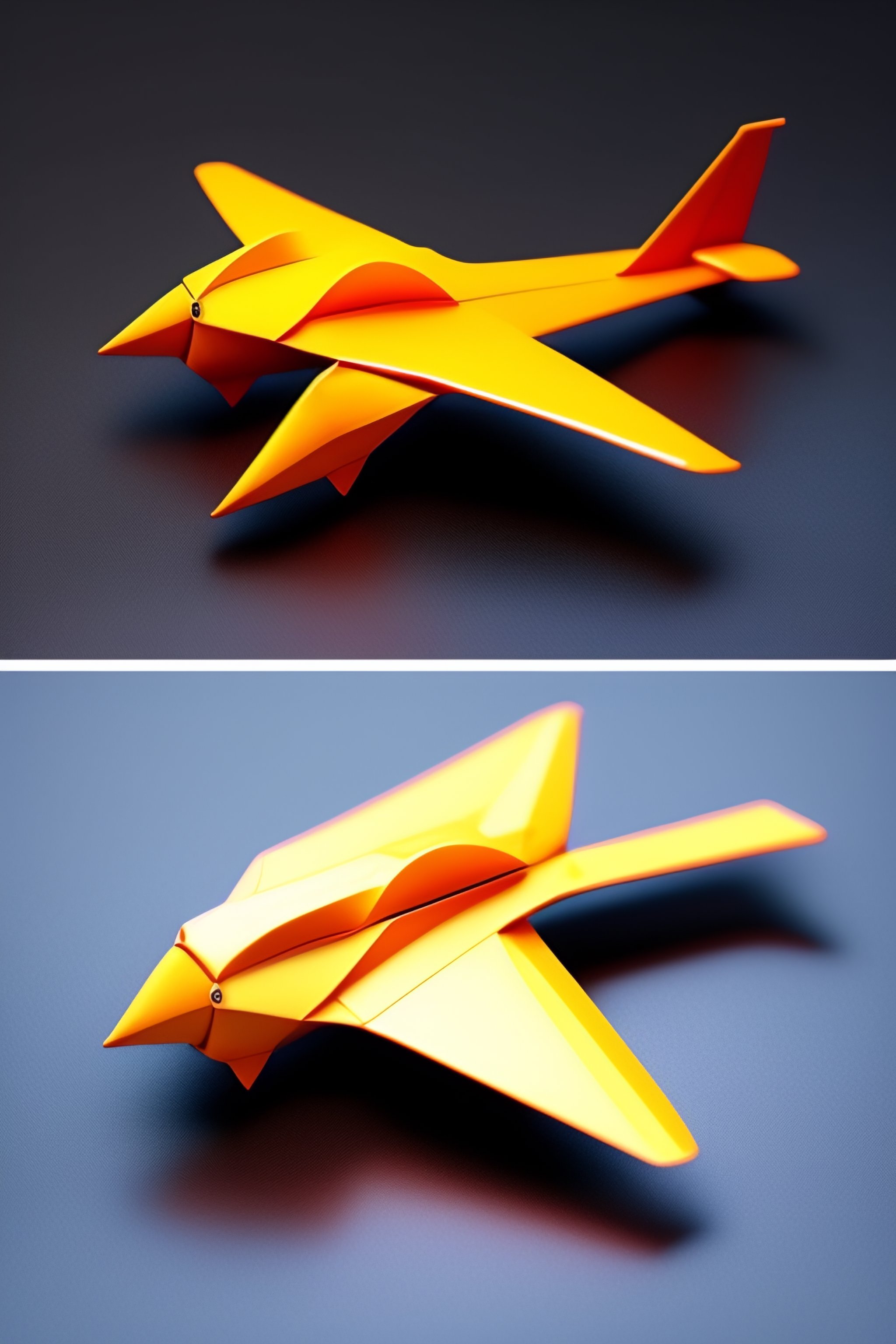 Lexica - A origami airplane