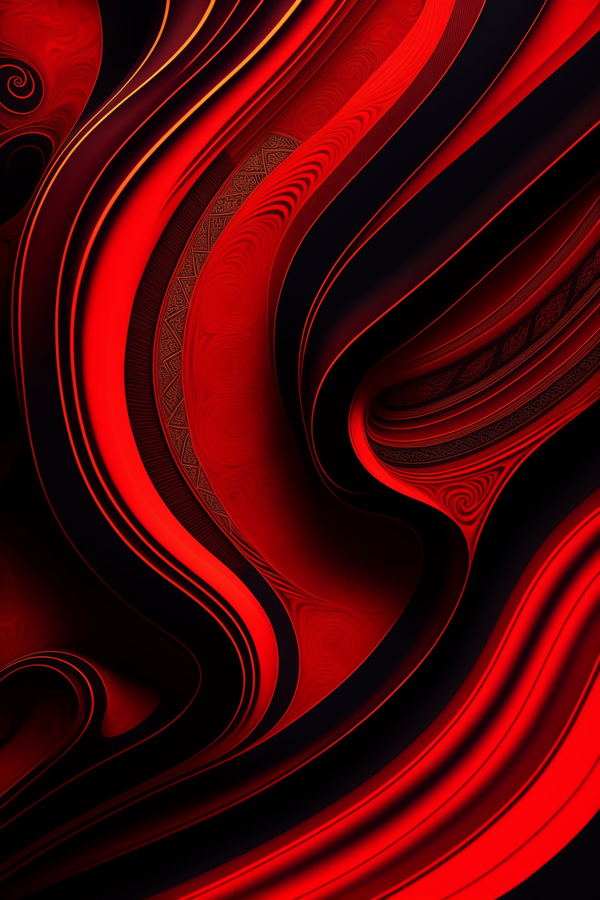 Lexica - Abstract HD background, indonesian batik culture, red and blck ...
