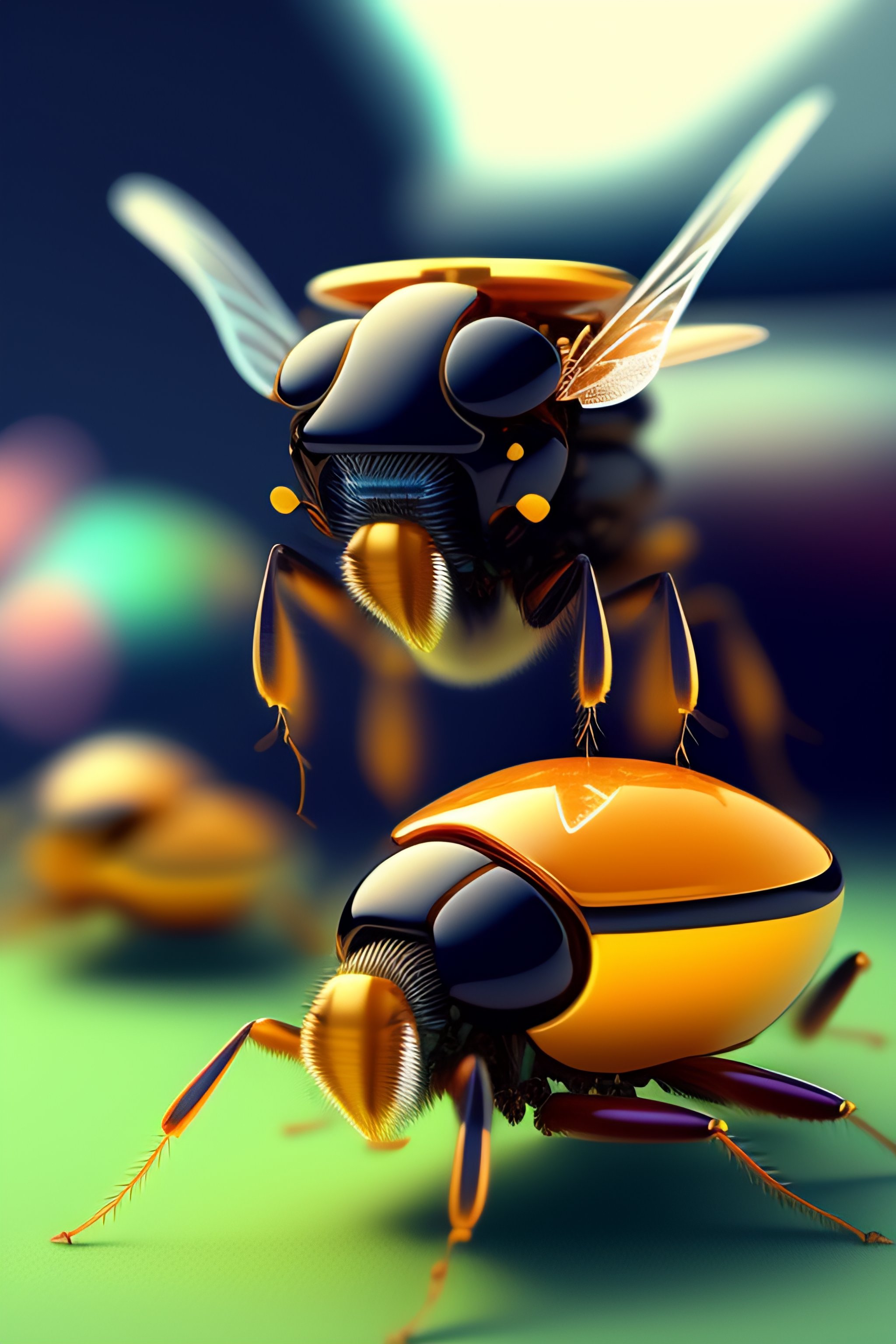 Lexica - Robo Insects from an 80ies Innovation Lab (ProtogenX34)