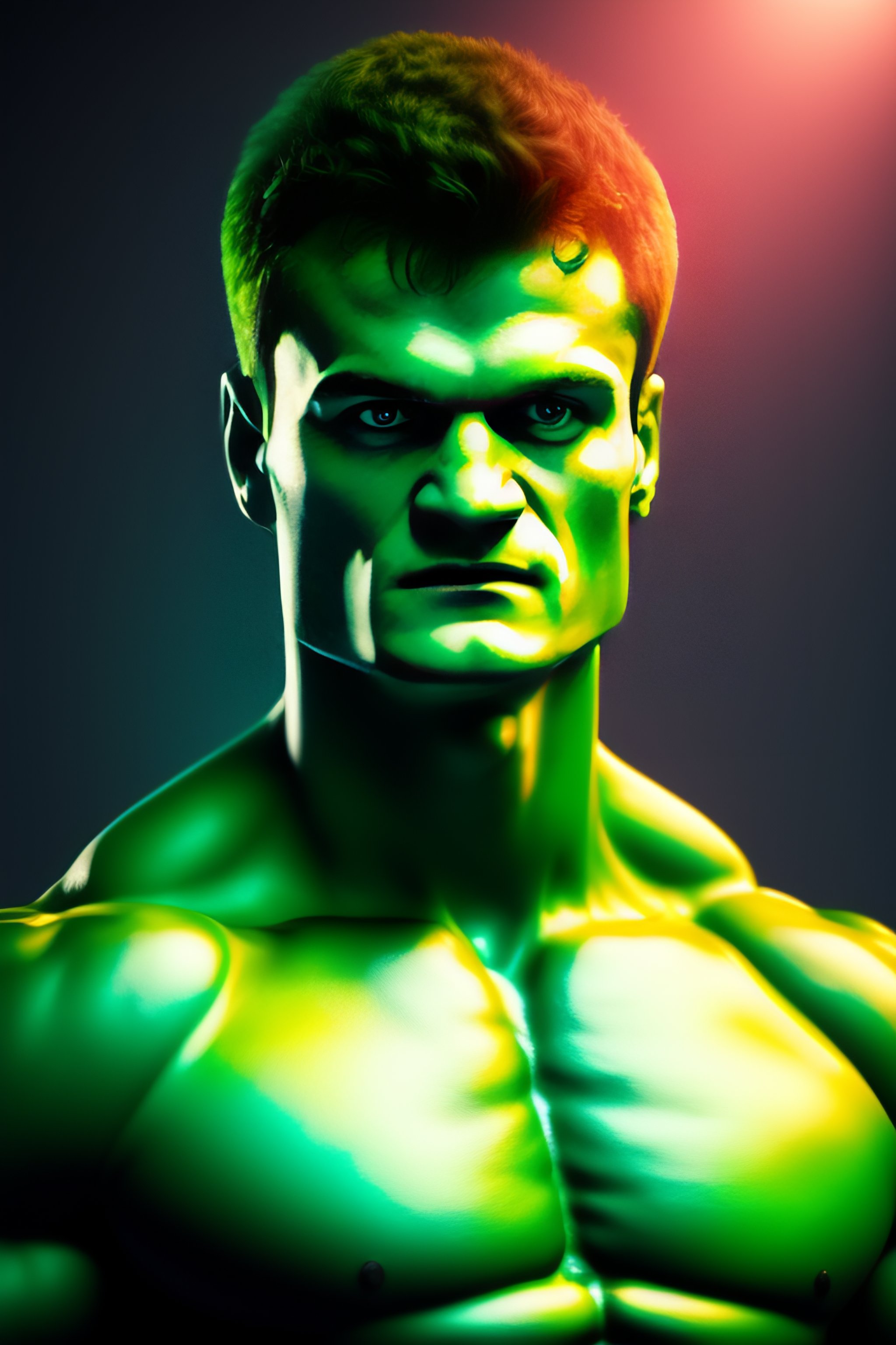Lexica - Vitálik Buterin as hulk blender 4k nikon 35mm hyper realistic ...