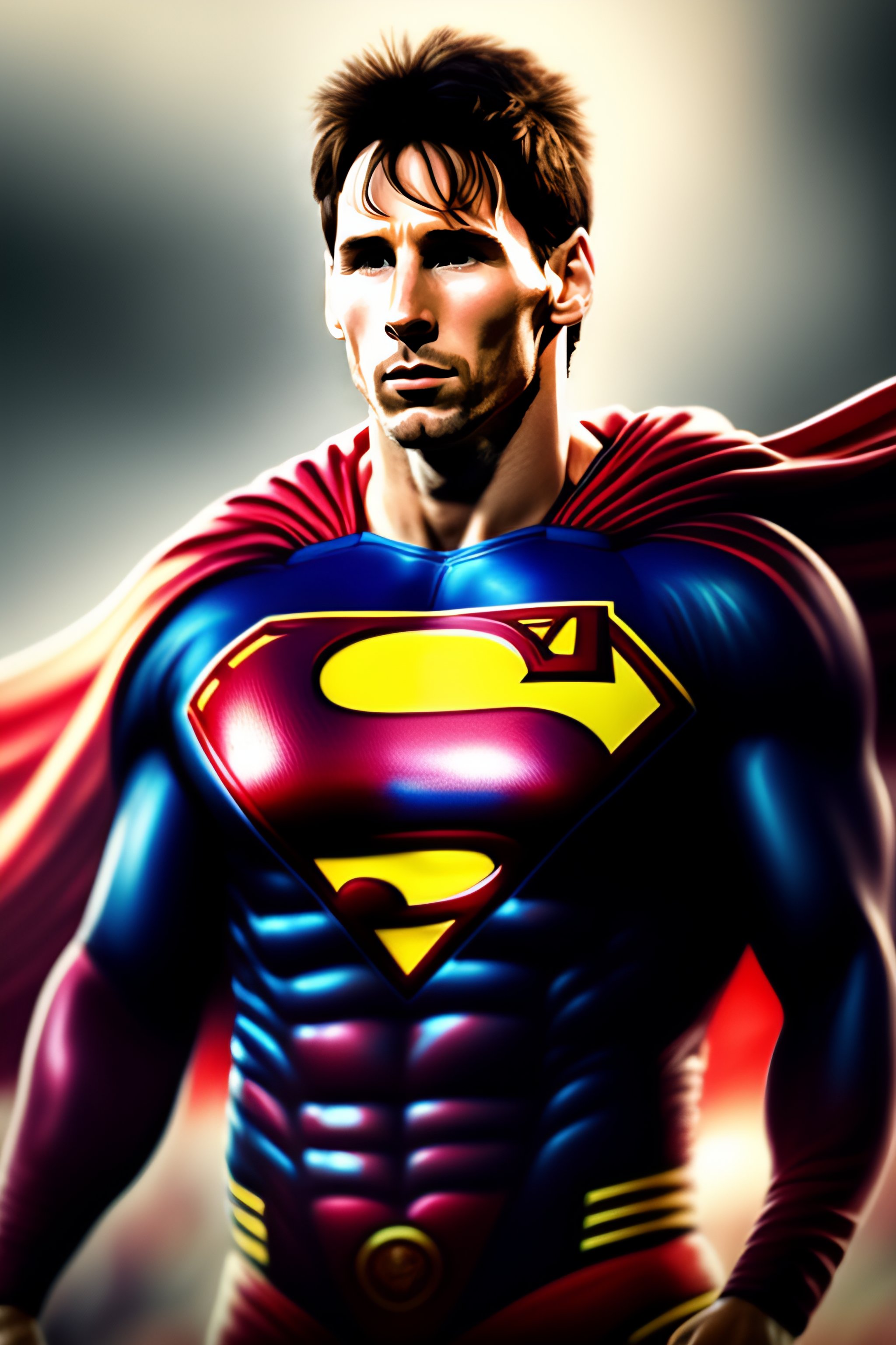 Lexica - Realistic Messi Superman