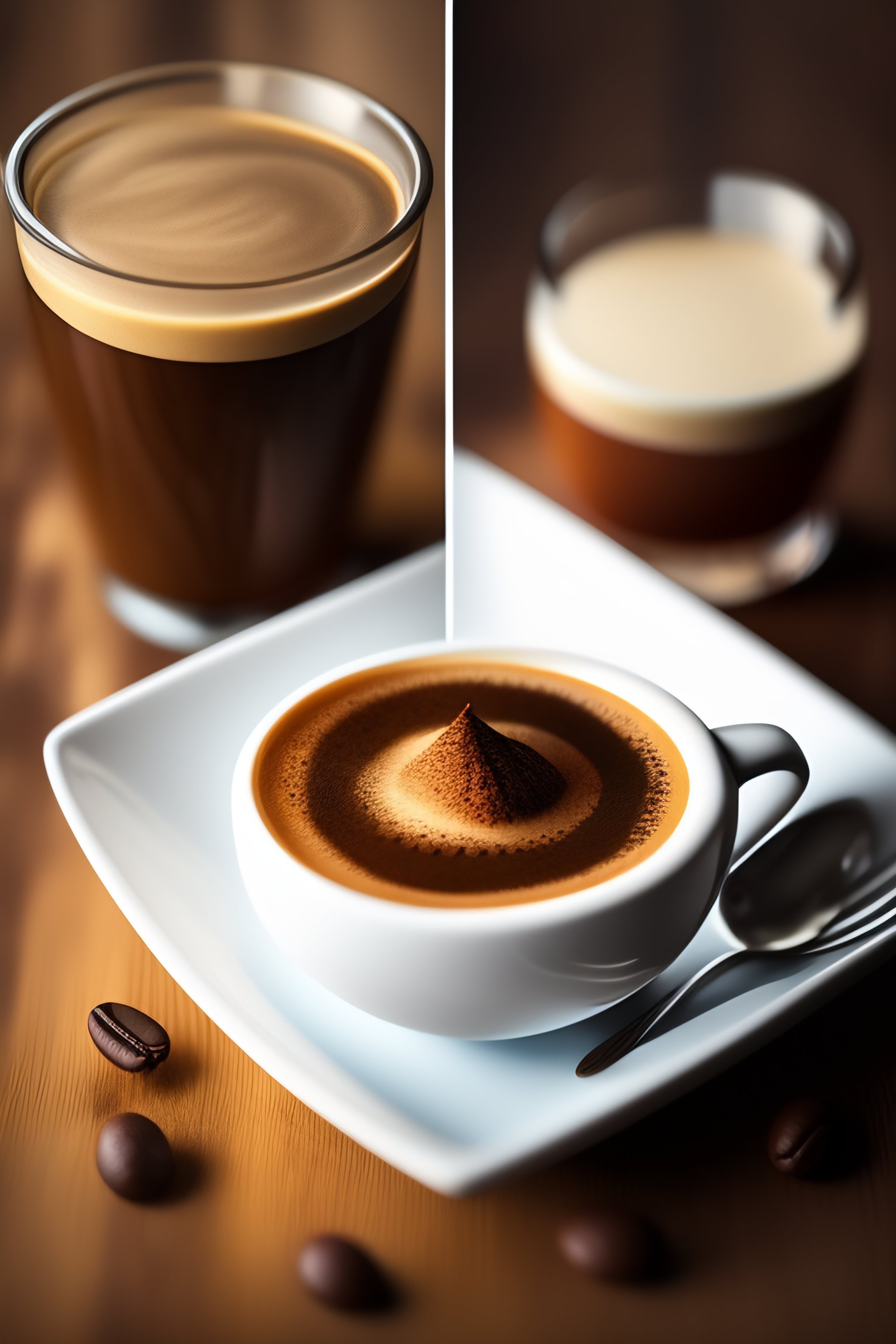 Lexica - Coffee shop menu photoshop design 4k real scene high quality