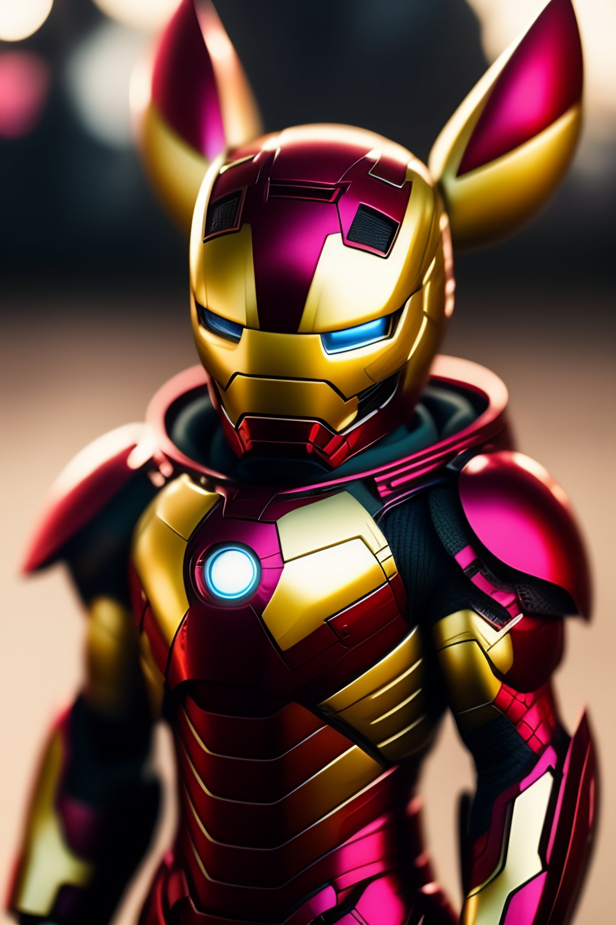 Lexica - Pikachu wearing iron man armor is so lightning
