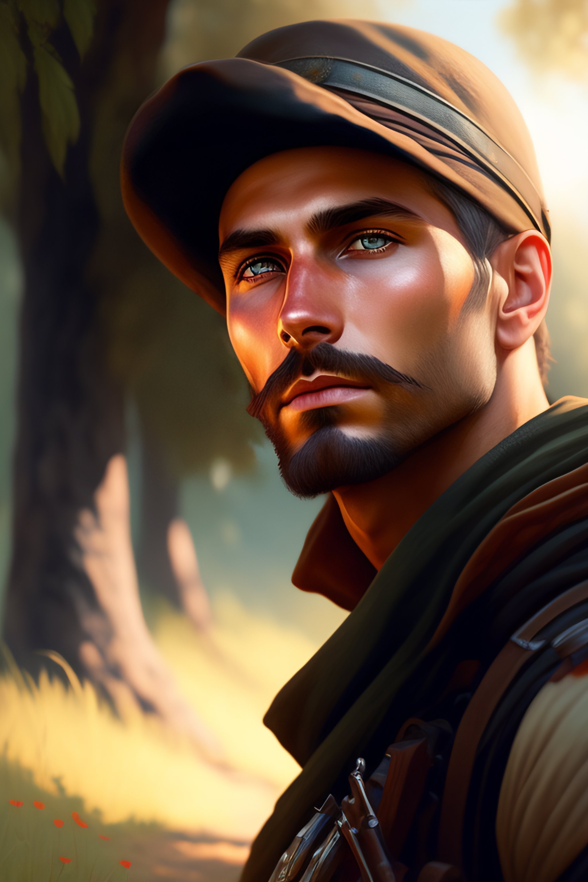 Lexica - Epic portrait an (((pubg))) soldier man, battlefield ...