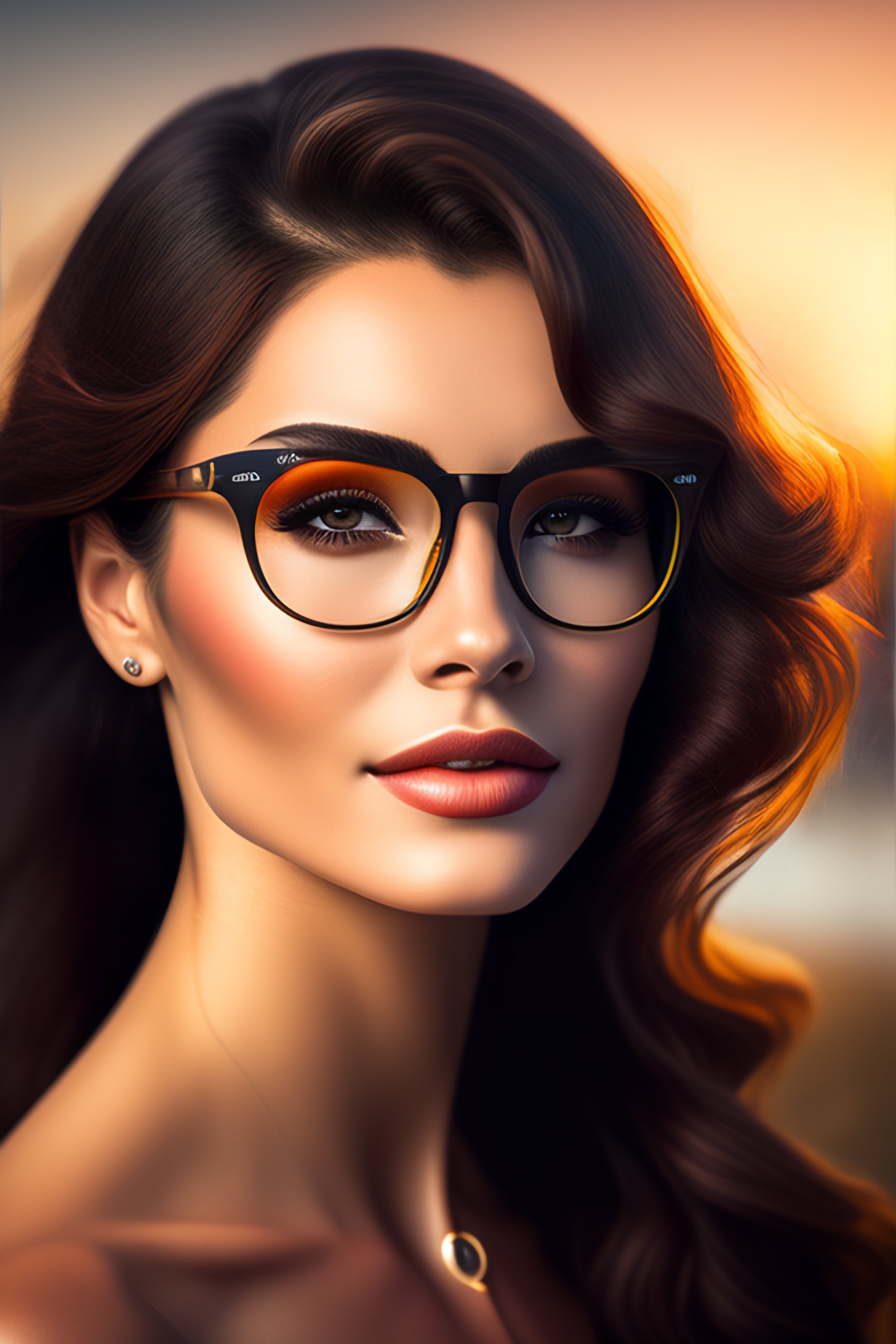 Lexica - Protrait of a woman face 8k 35mm eyes focus matte painting ...