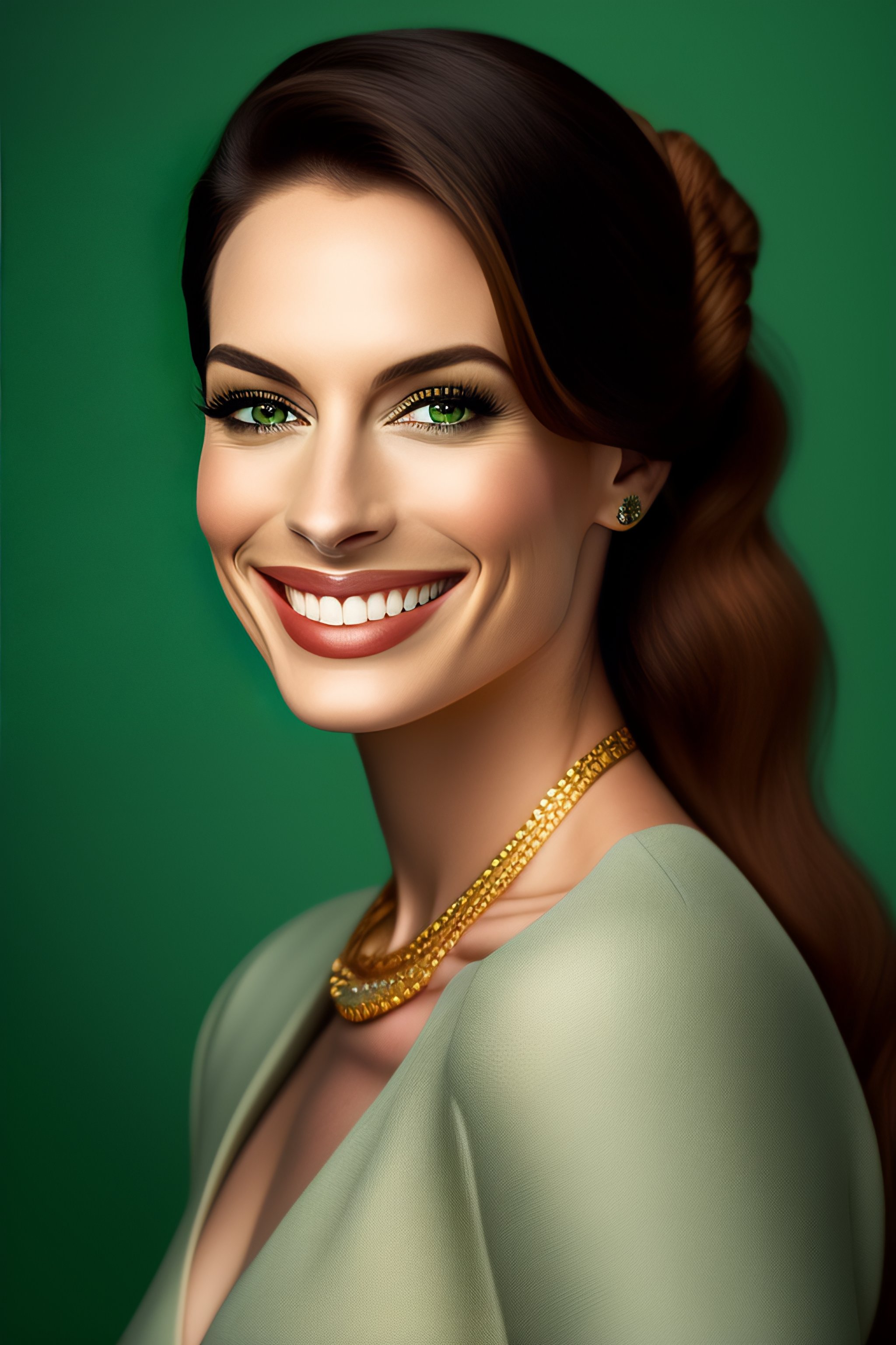 Lexica - Female model, publicity portrait, smiling and looking at the ...