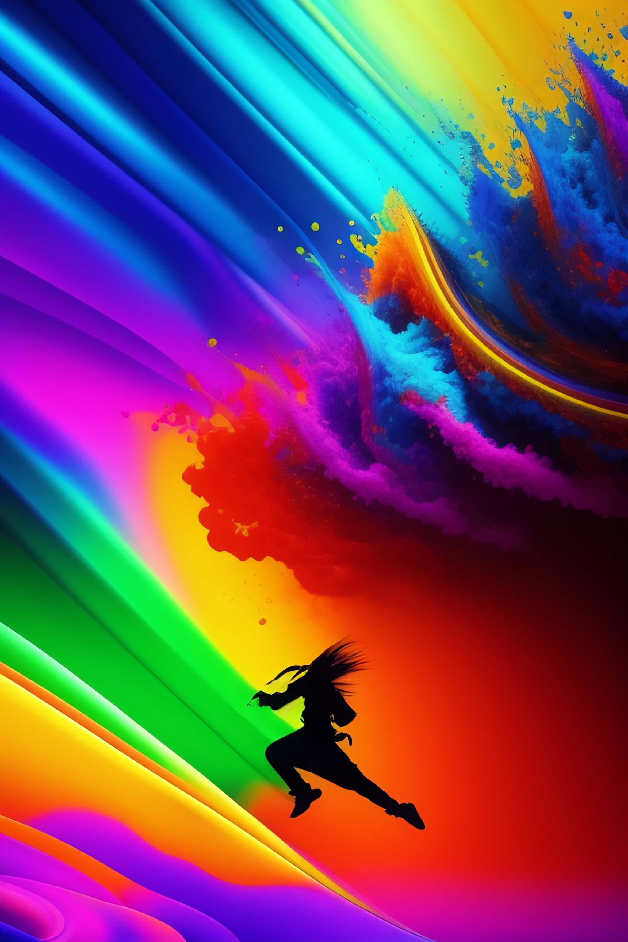 Lexica - Colorful art of crazy hip hop dance 8k wallpaper,
