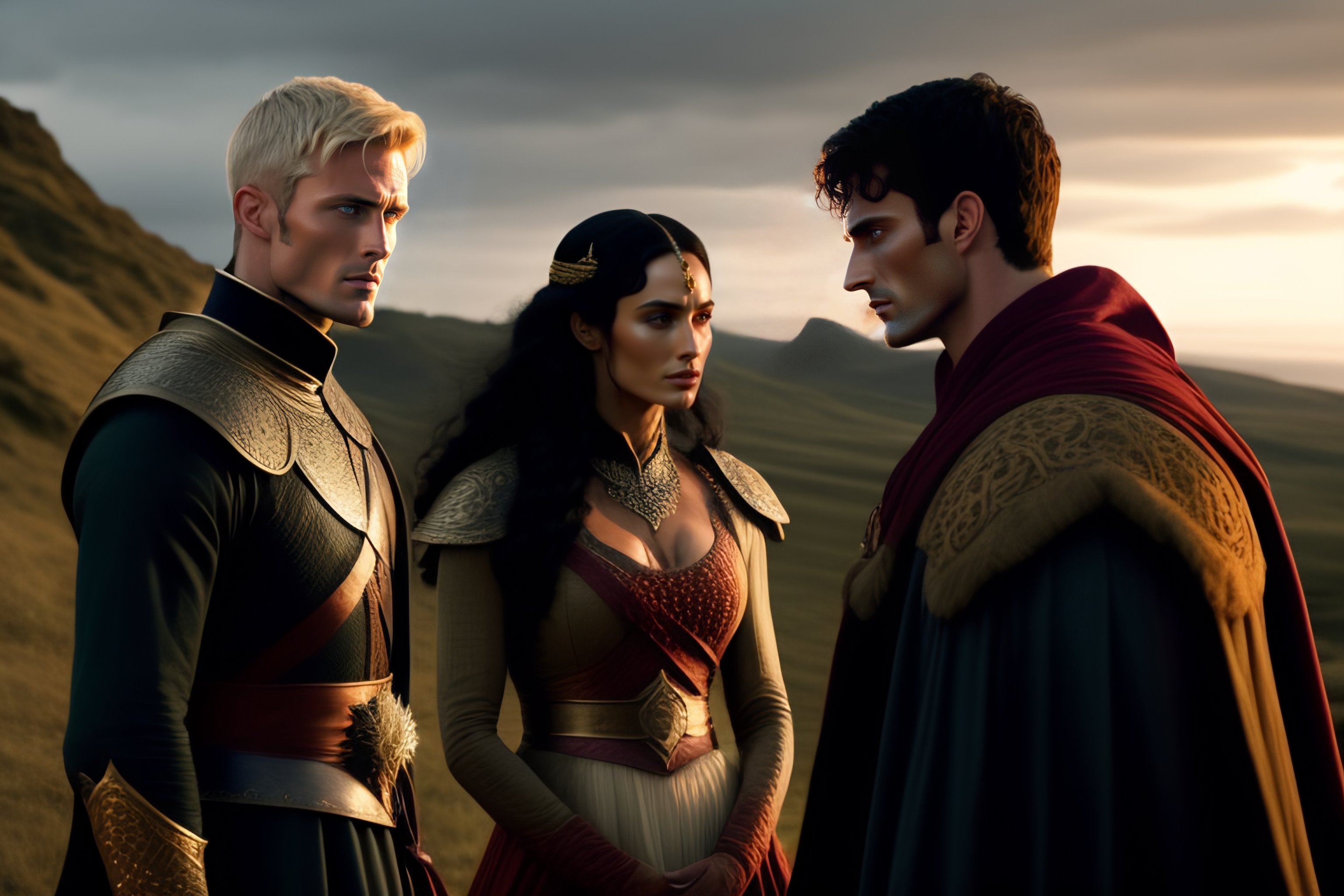 Merlin Arthur And Morgana