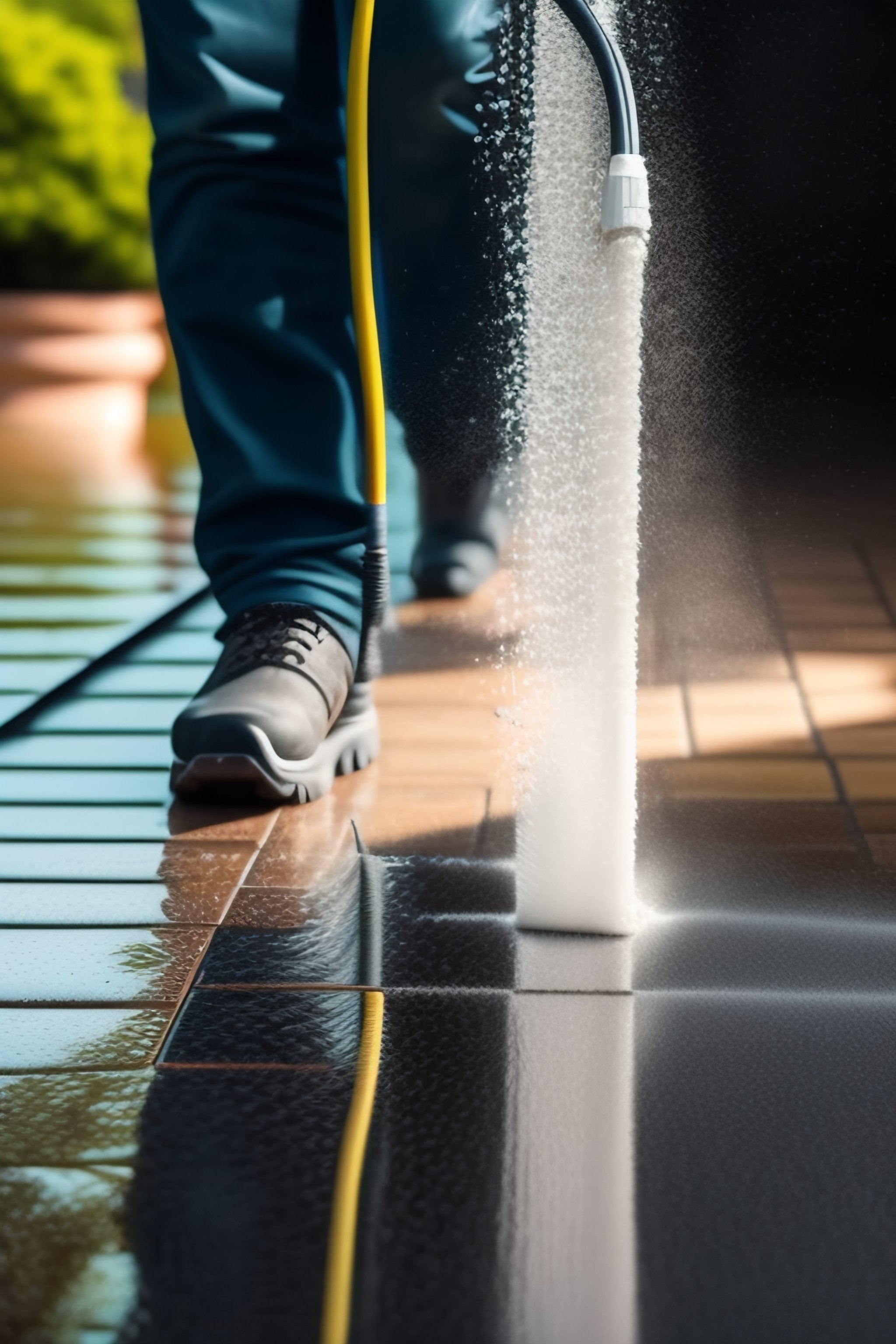 Lexica - Remove the pressure washer and have someone jetting water ...