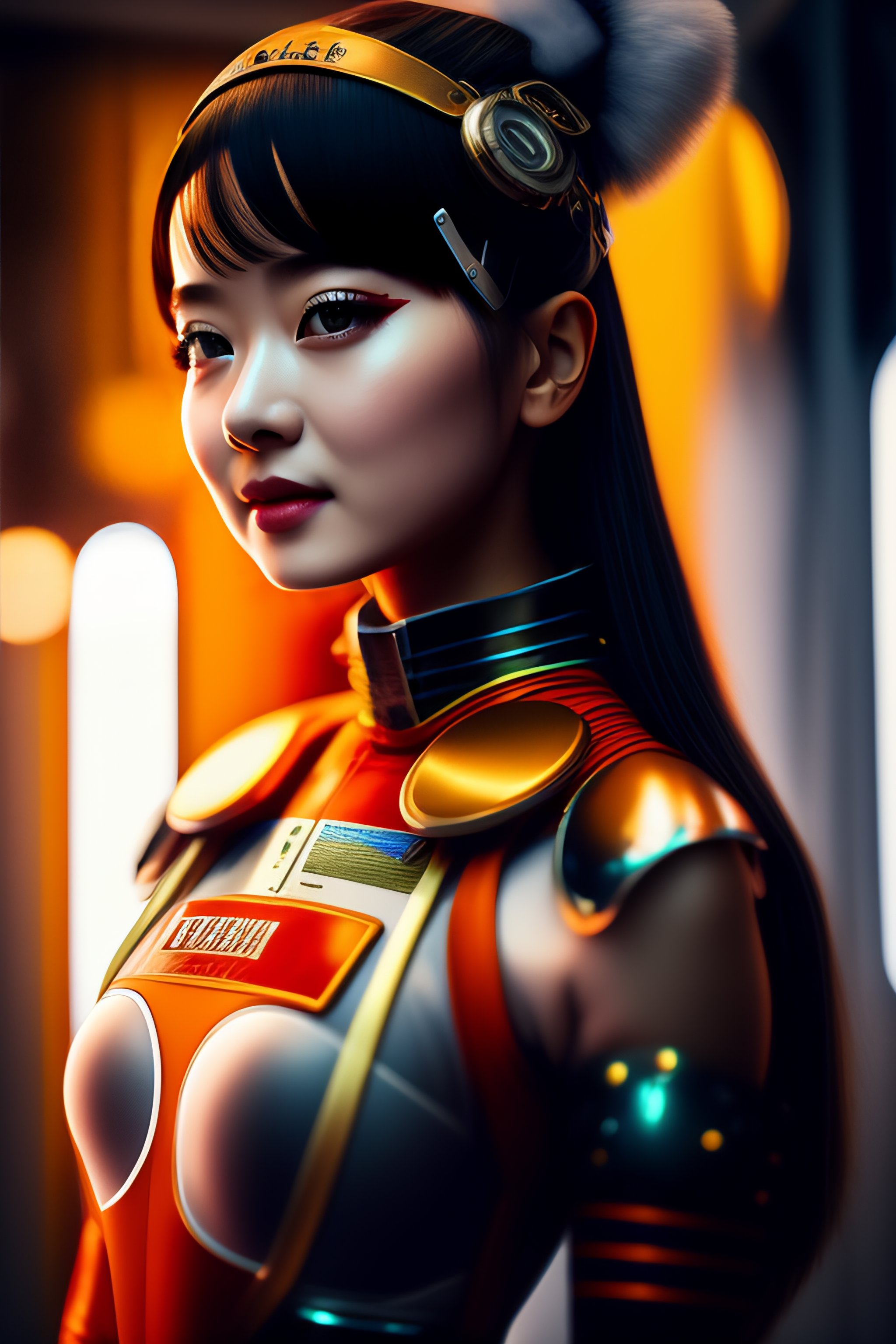 Lexica - Photoreal, cosplay, Cosplayer, cyber punk, Kanna Hashimoto ...