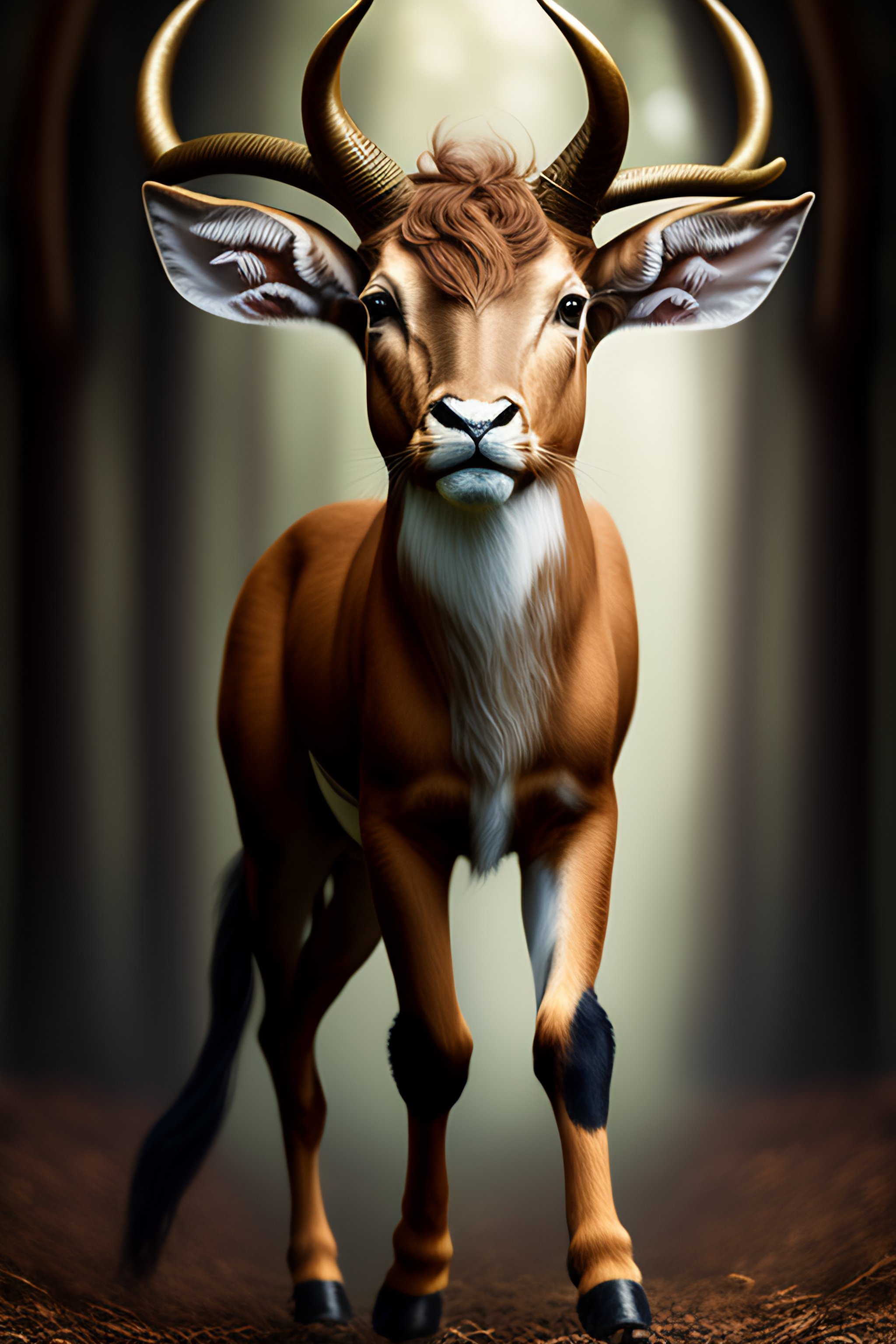 Lexica - Full body handsome faun