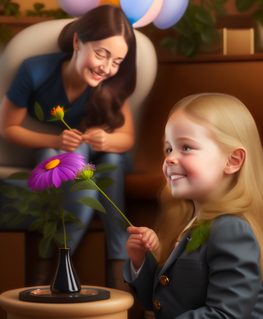 Lexica - Psychologist, flowers, conversation with cadorant patient
