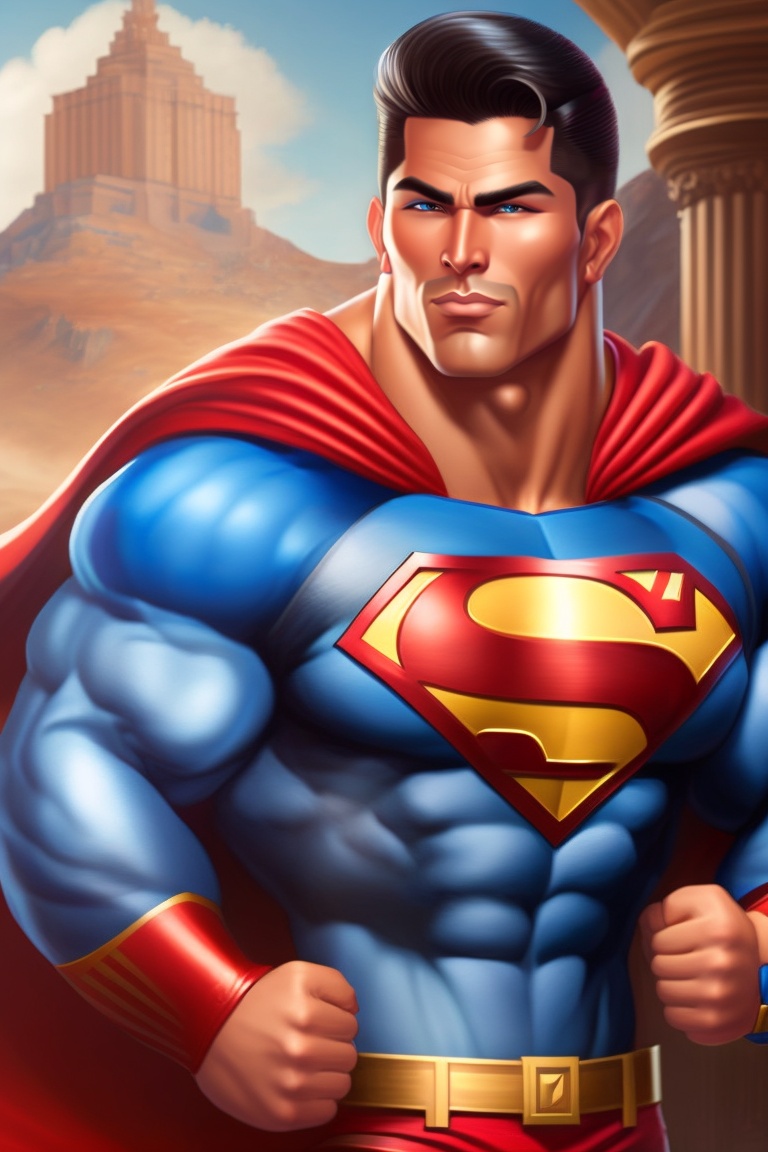 Lexica - An awe-inspiring depiction of a Peruvian Superman. The iconic ...