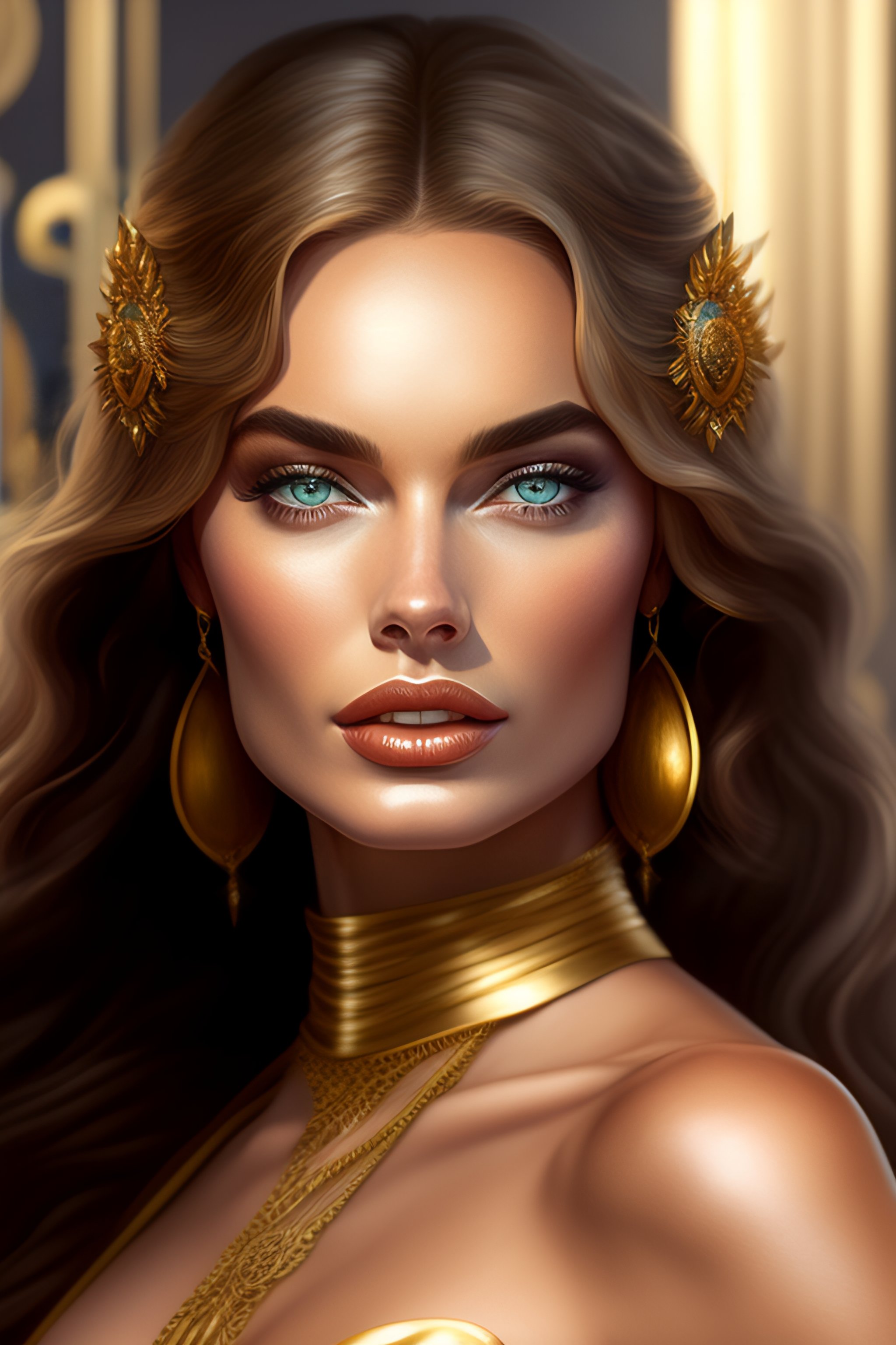Lexica - Ultra realistic illustration, a stunningly beautiful greek ...