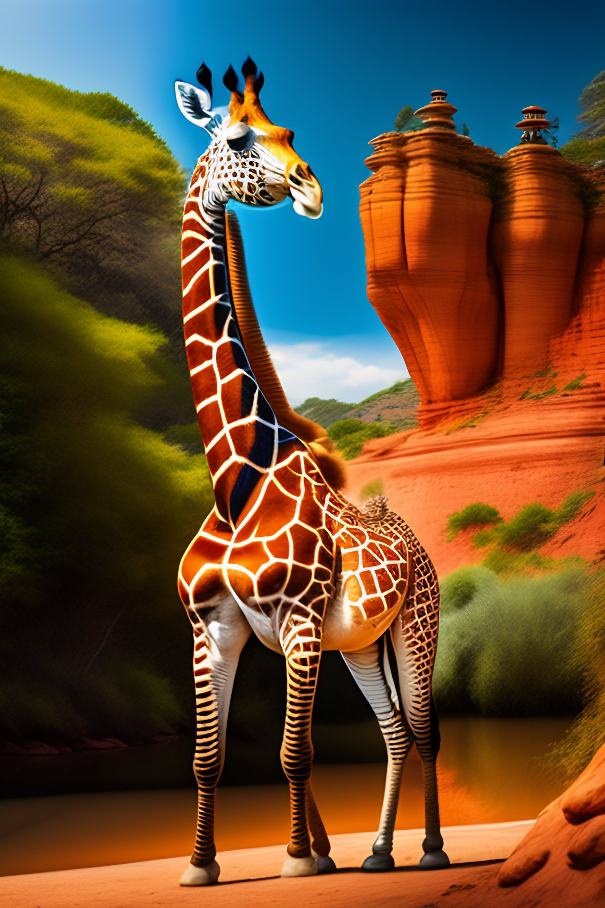 Lexica - Jiraffe ropeway