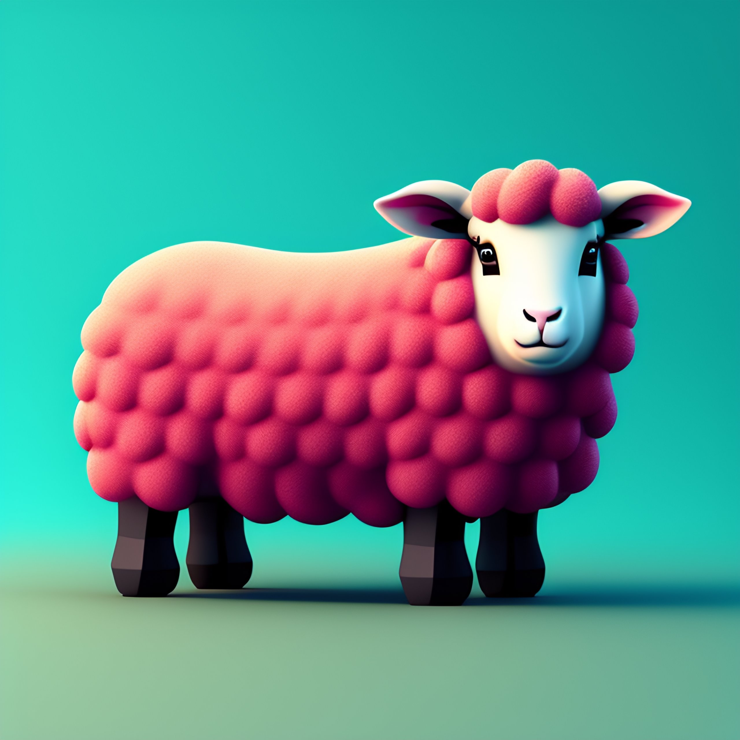 Lexica - Adorable sheep, low detail, devinart, trending on artstation ...