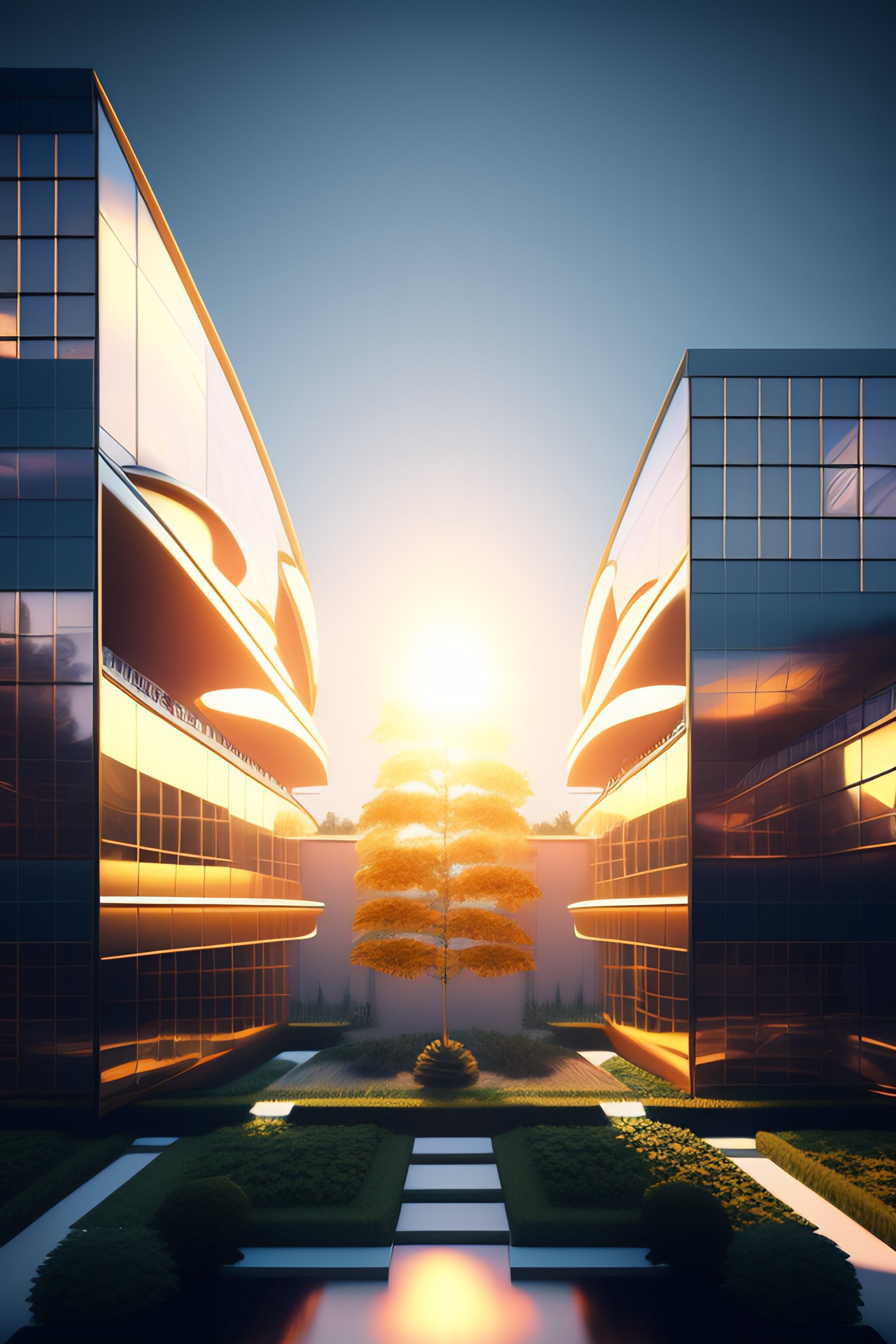 Lexica - Realistic Solarpunk utopian house, Japanese Architecture, from ...