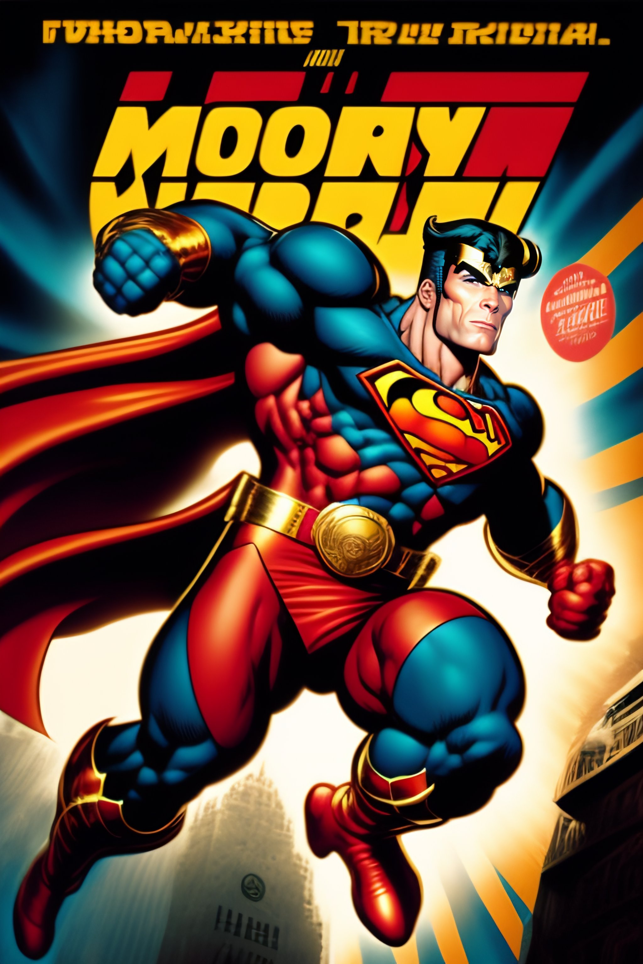 Lexica - Monkey super hero,comic book