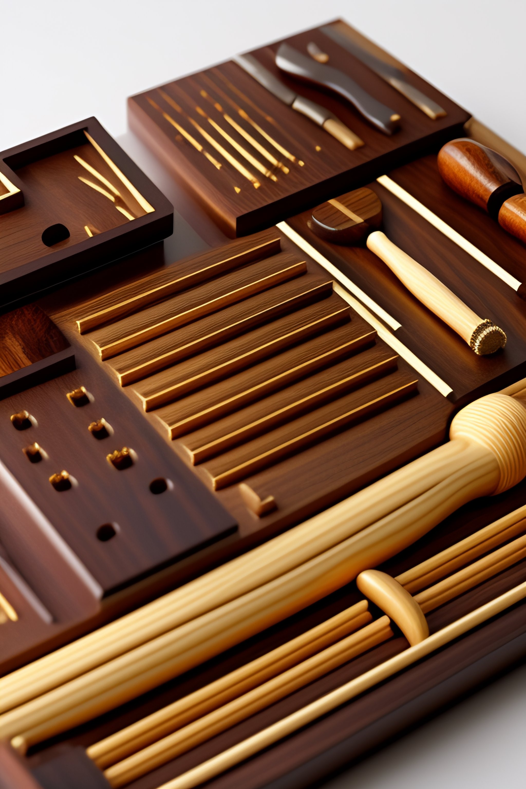 Lexica - Wood instruments, Knolling, Knolling layout, Deconstruction ...