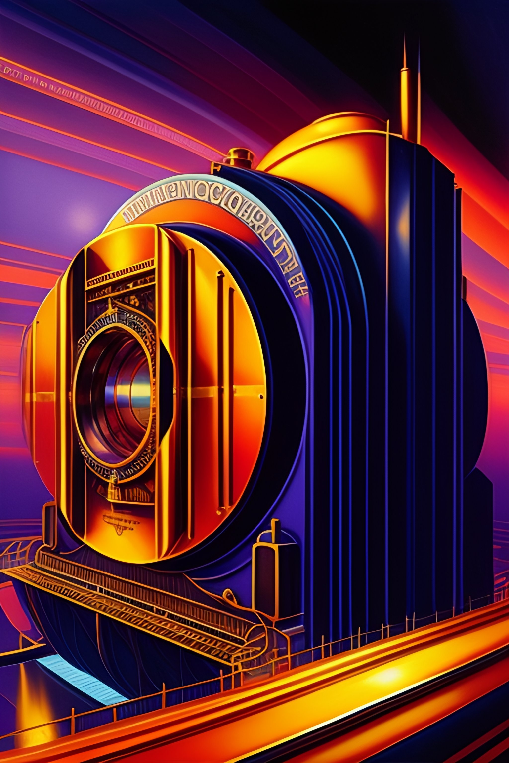 Lexica - Detailed particle accelerator, Synchrotron, CERN. 1 9 3 0 s ...