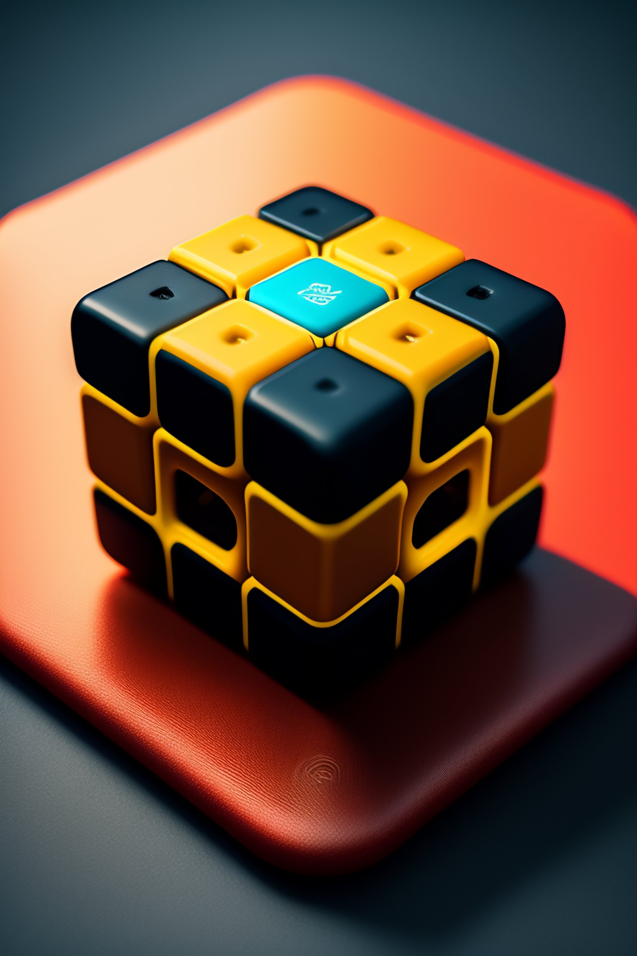Lexica - A cuboidal box with Instagram logo