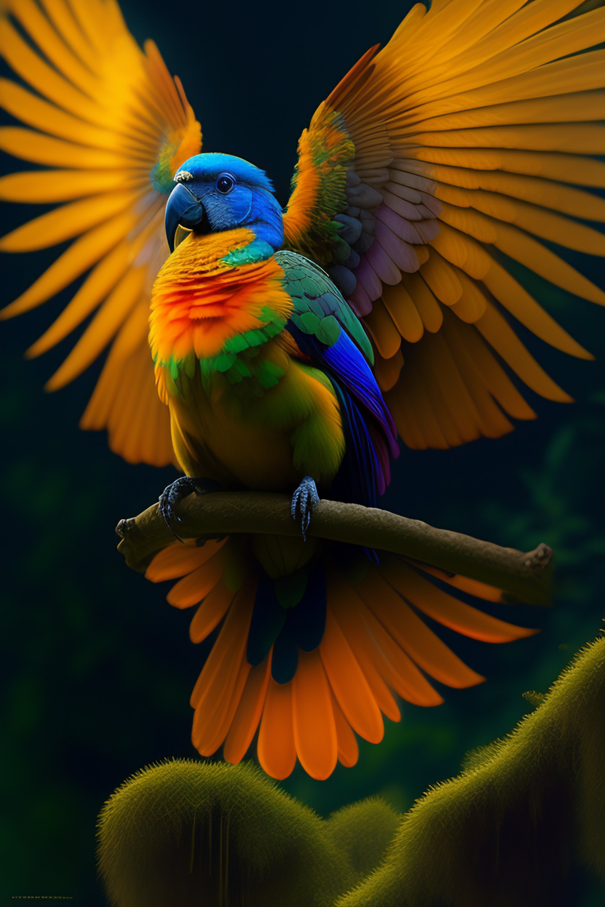 Lexica - Parrot, ethereal, extremely high detail, photorealistic ...