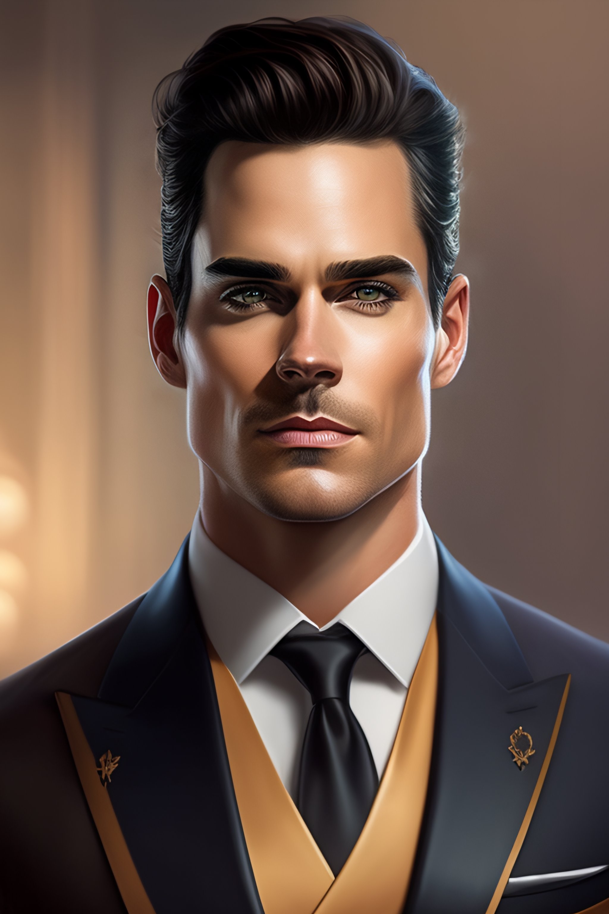 Lexica - Highly detailed portrait of matt bomer, symmetrical, digital painting, artstation ...