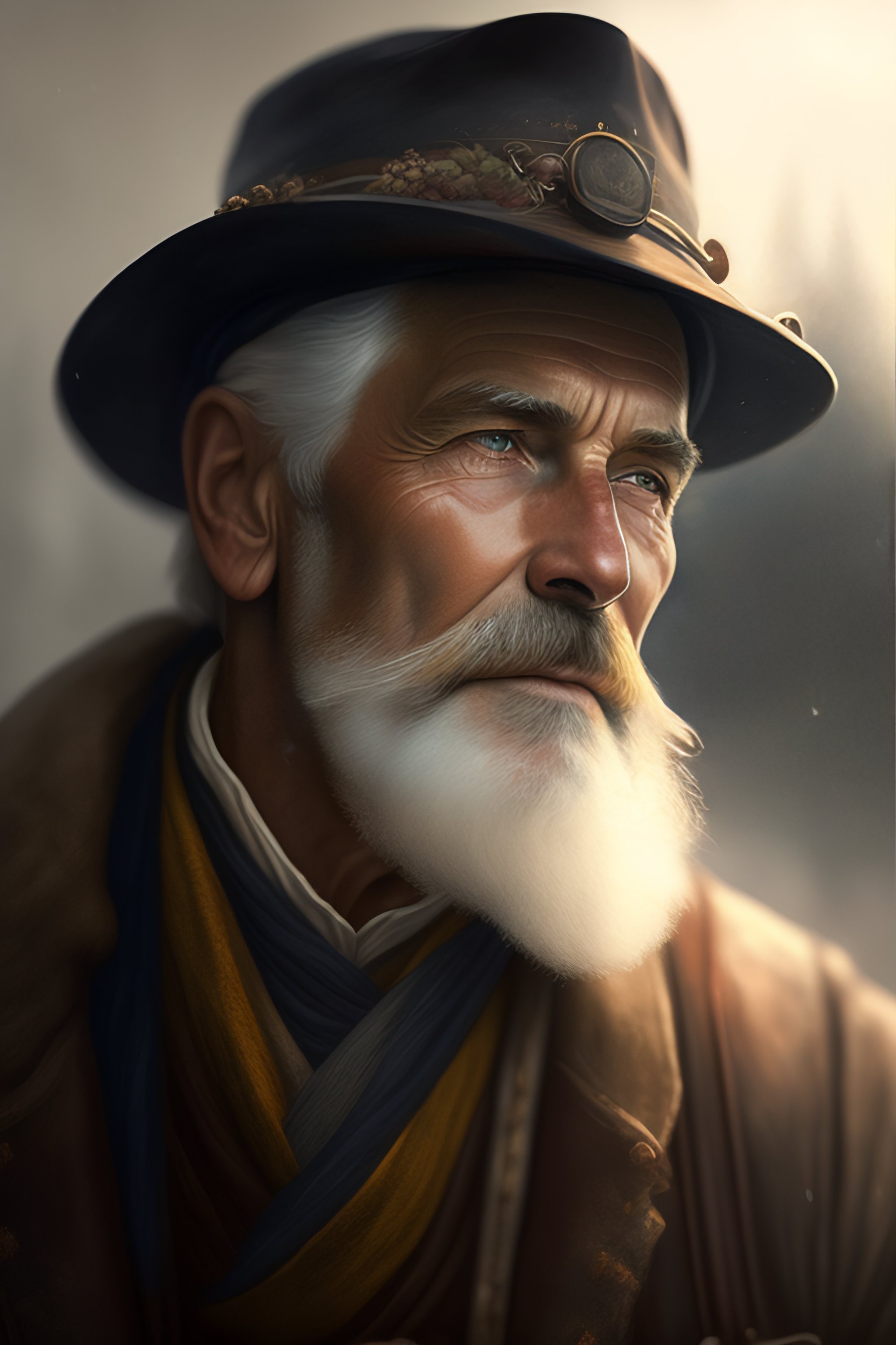 Lexica - A portrait of an old coal miner in 19th century, beautiful ...