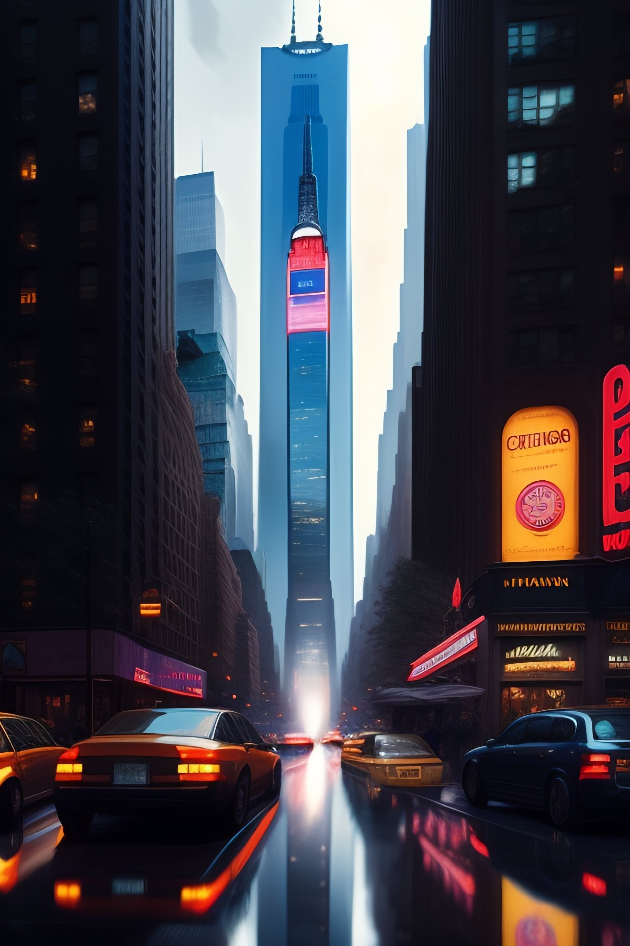 Lexica - New york city, style game square enix, trending on artstation ...