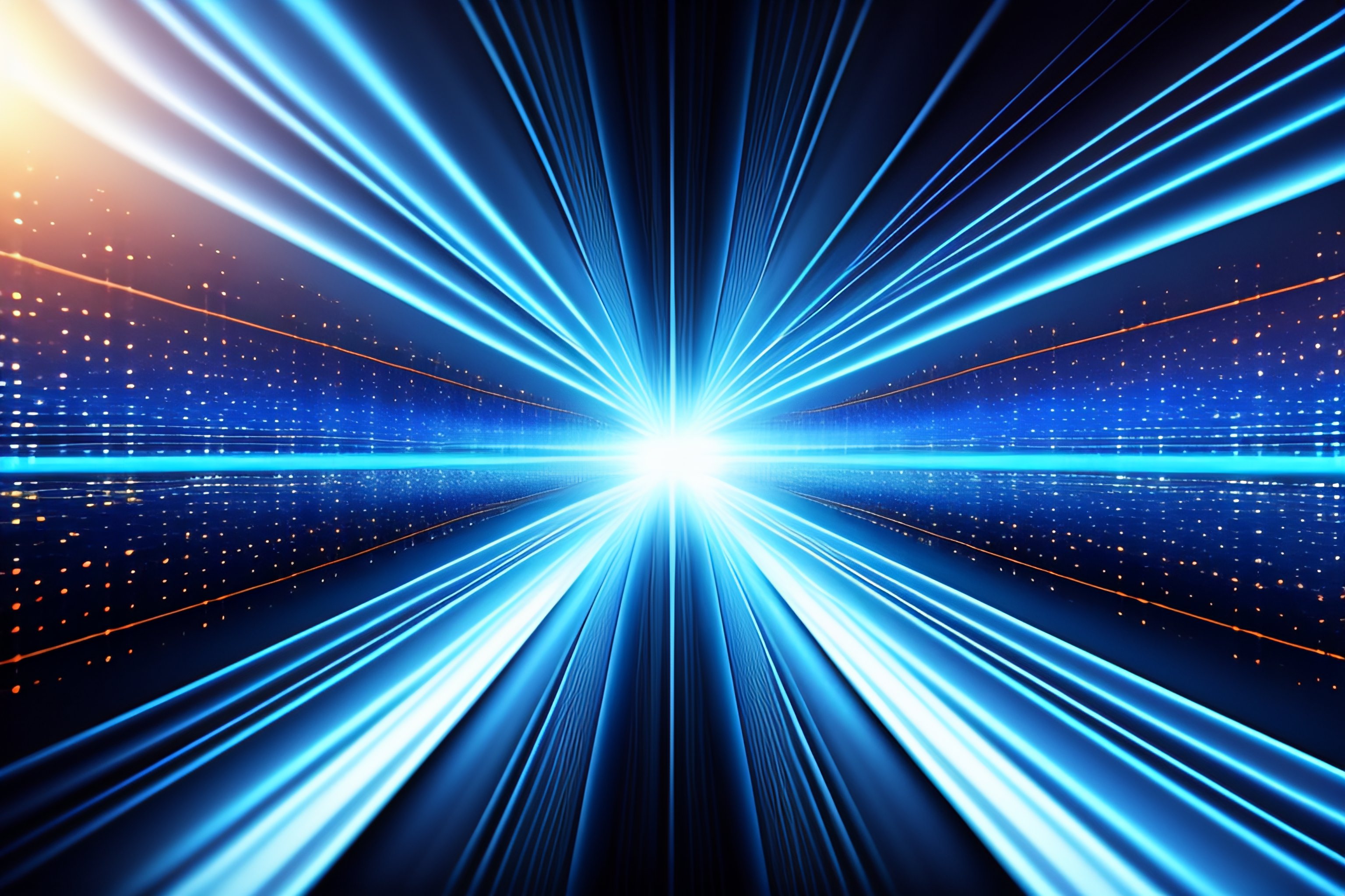 Lexica - Quantum background abstract on dark blue, straigt lines ...