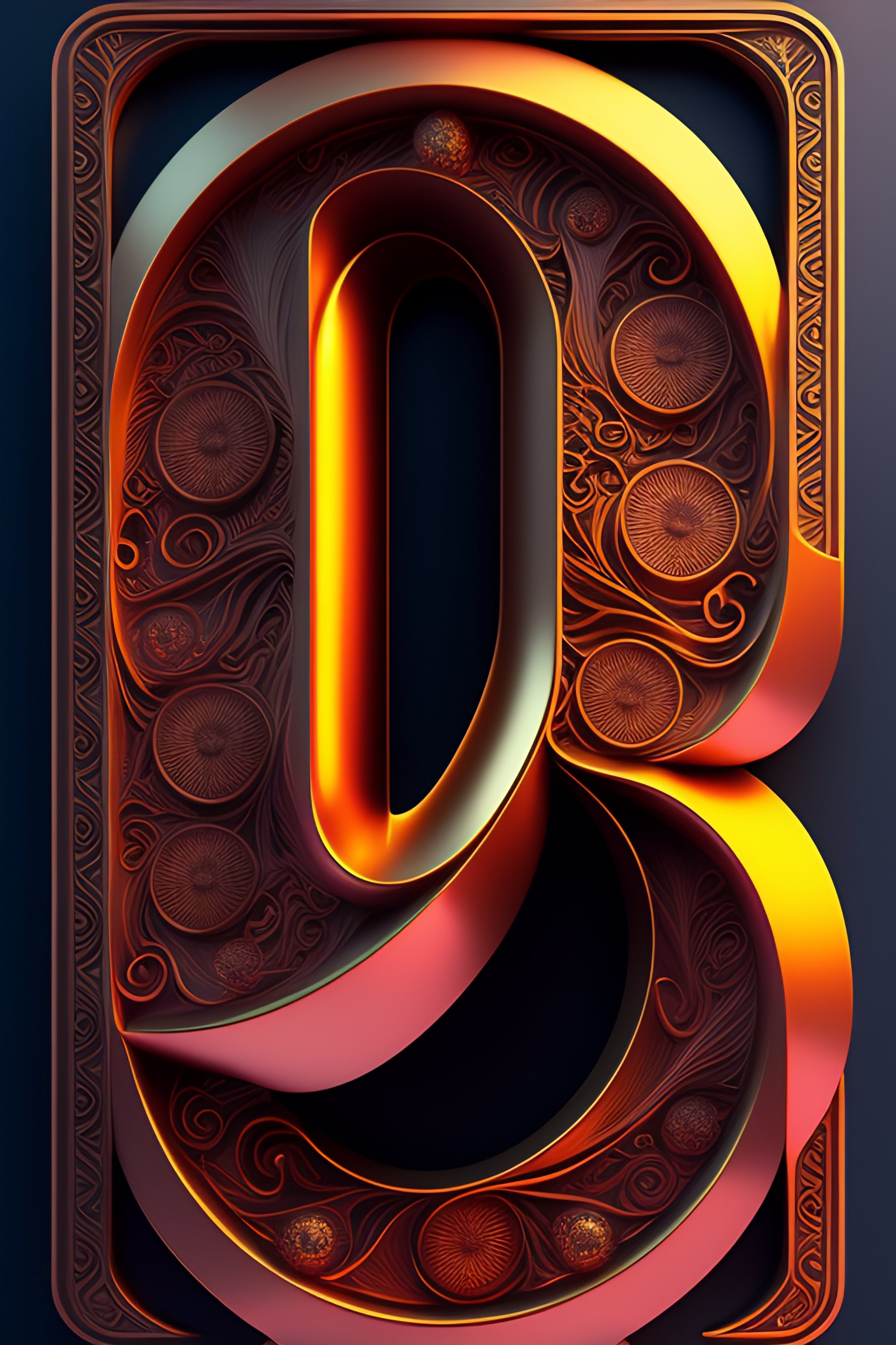 Lexica - Ultra detailed scifi design of the the letters "ANAND" in a ...