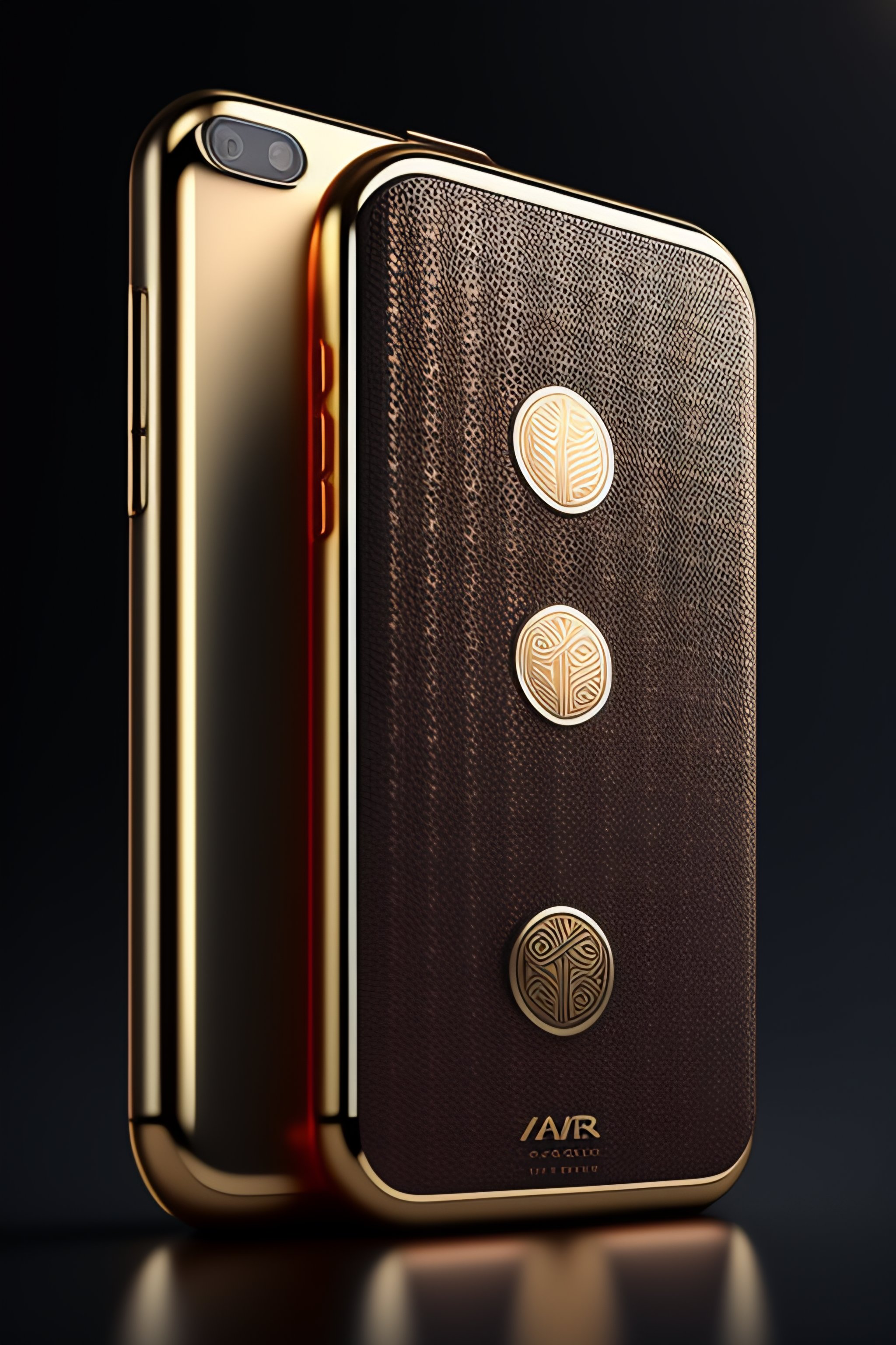 Lexica - A cell phone with Japanese Tiangou pattern, centred, night ...