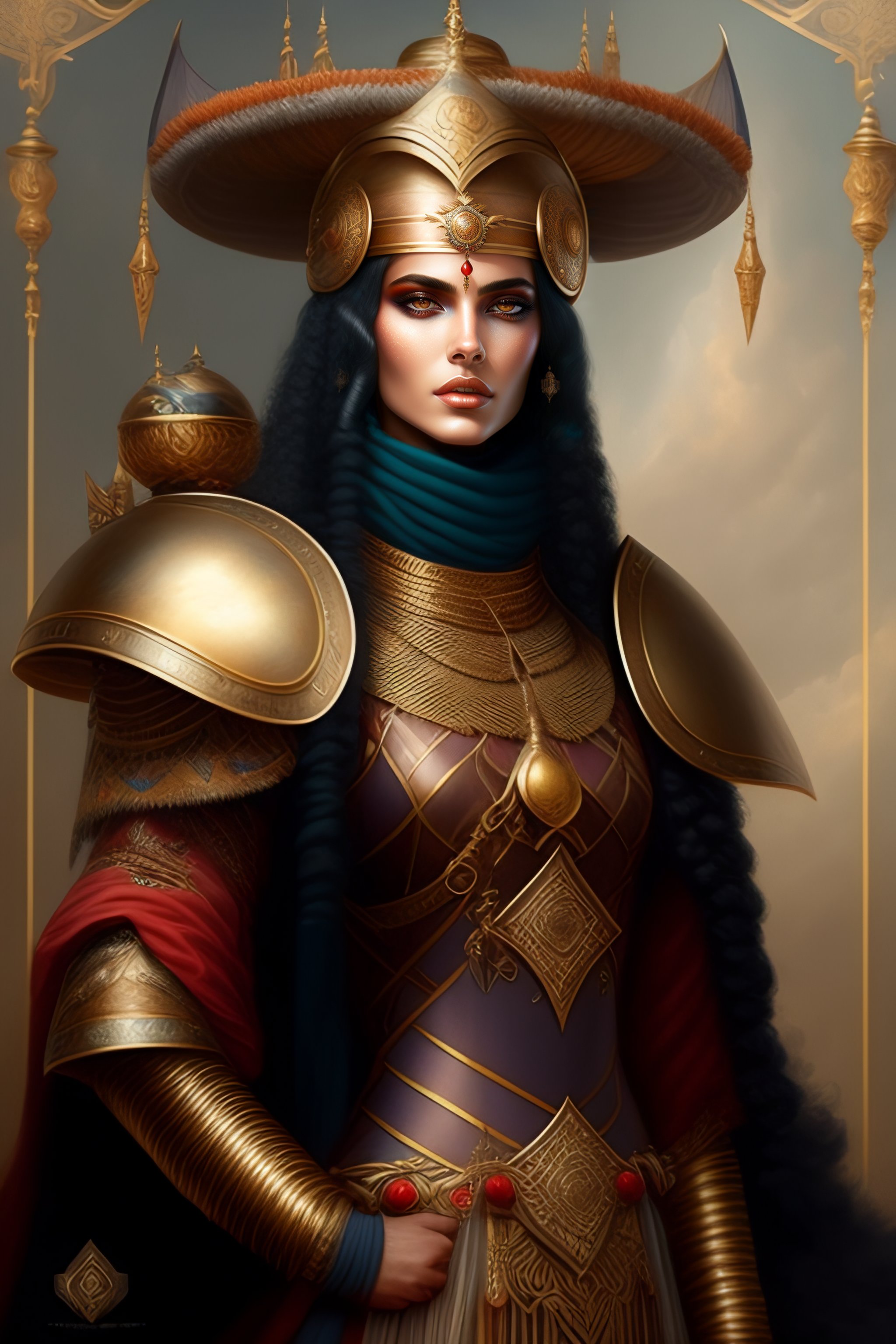 Lexica - Tom bagshaw, curiosities carnival, soft paint of a arab ...