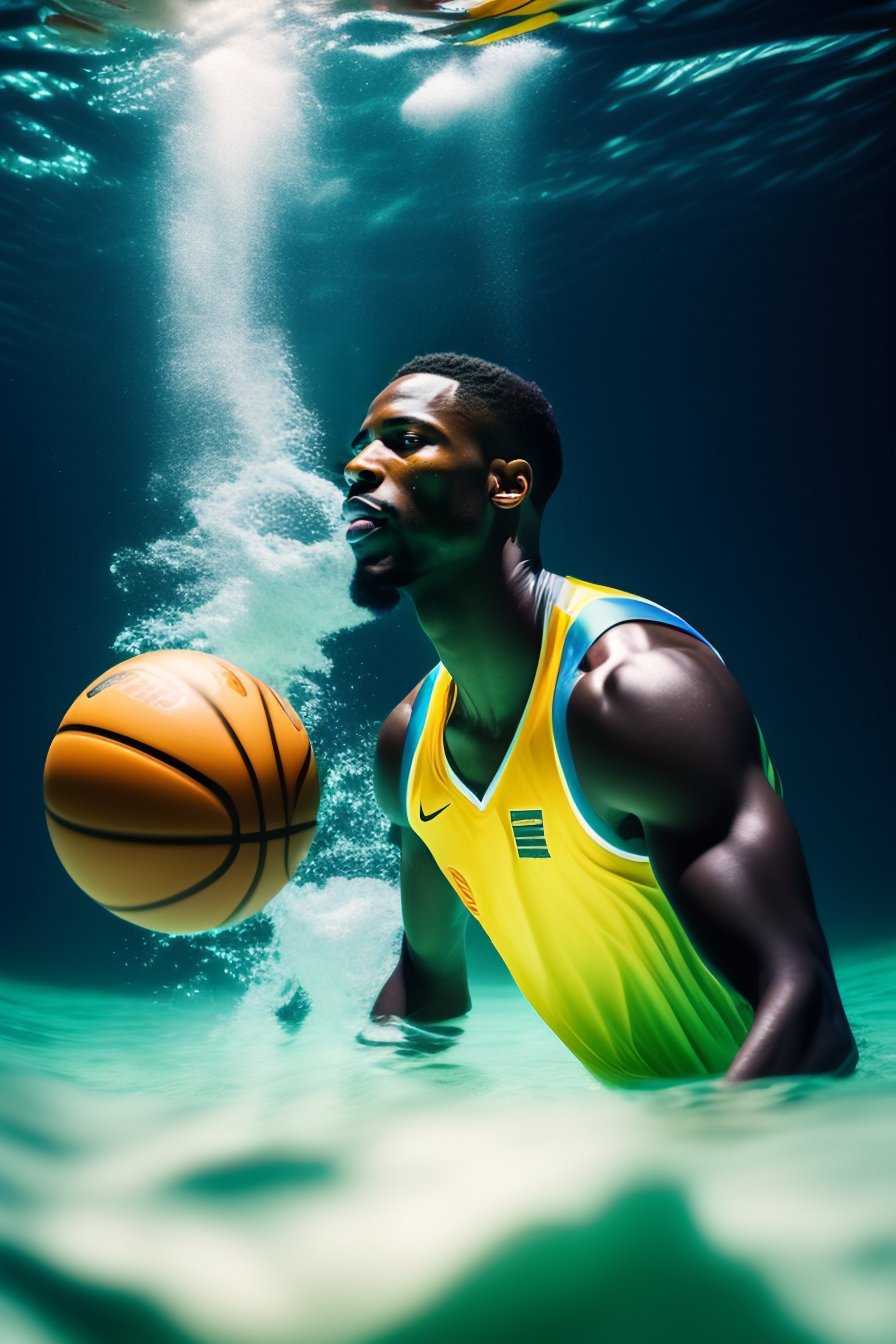 Underwater Basketball Nba 2k16 Underwater Arena