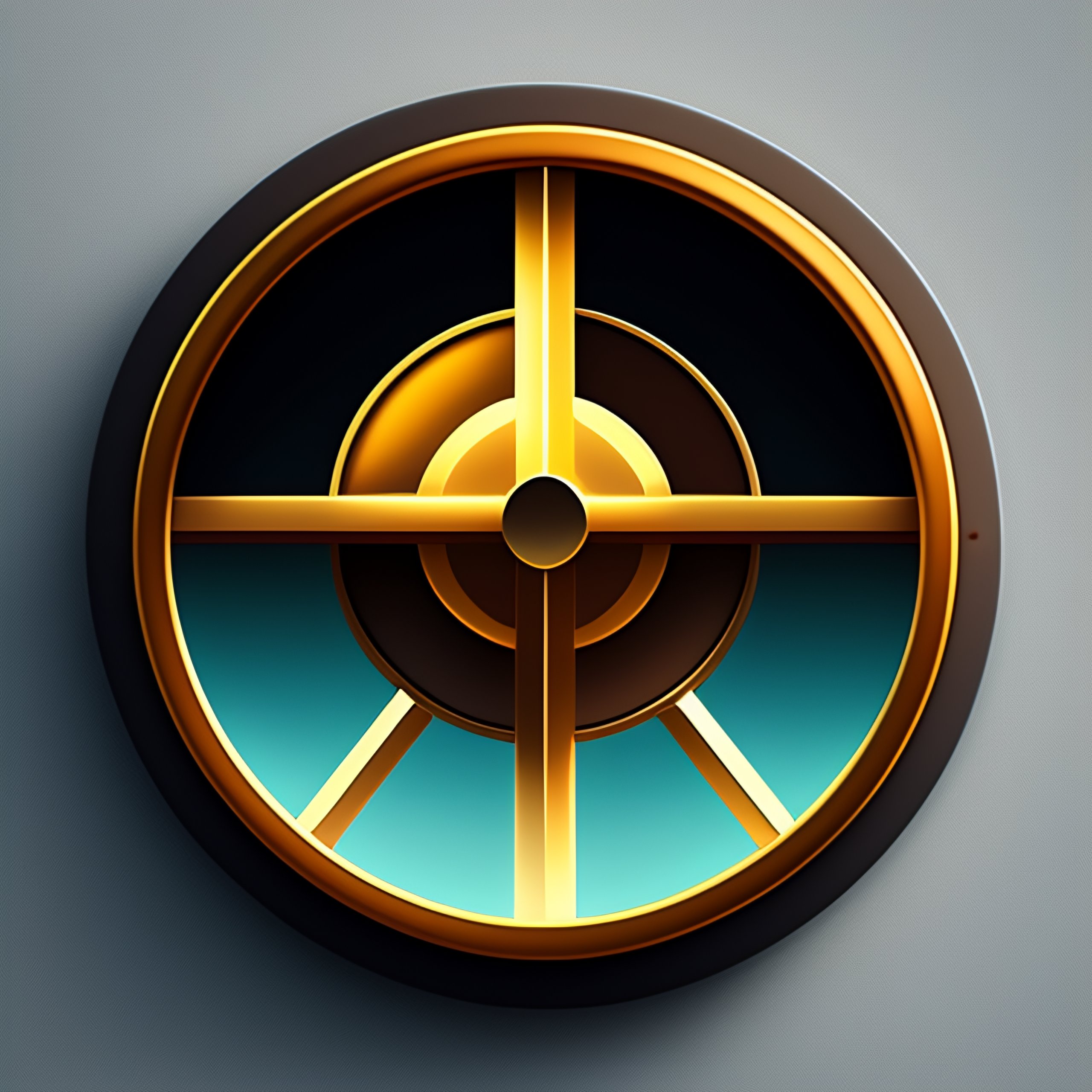 Lexica - IOS app icon design of a skeuomorphic telescope. Dribbble. Behance