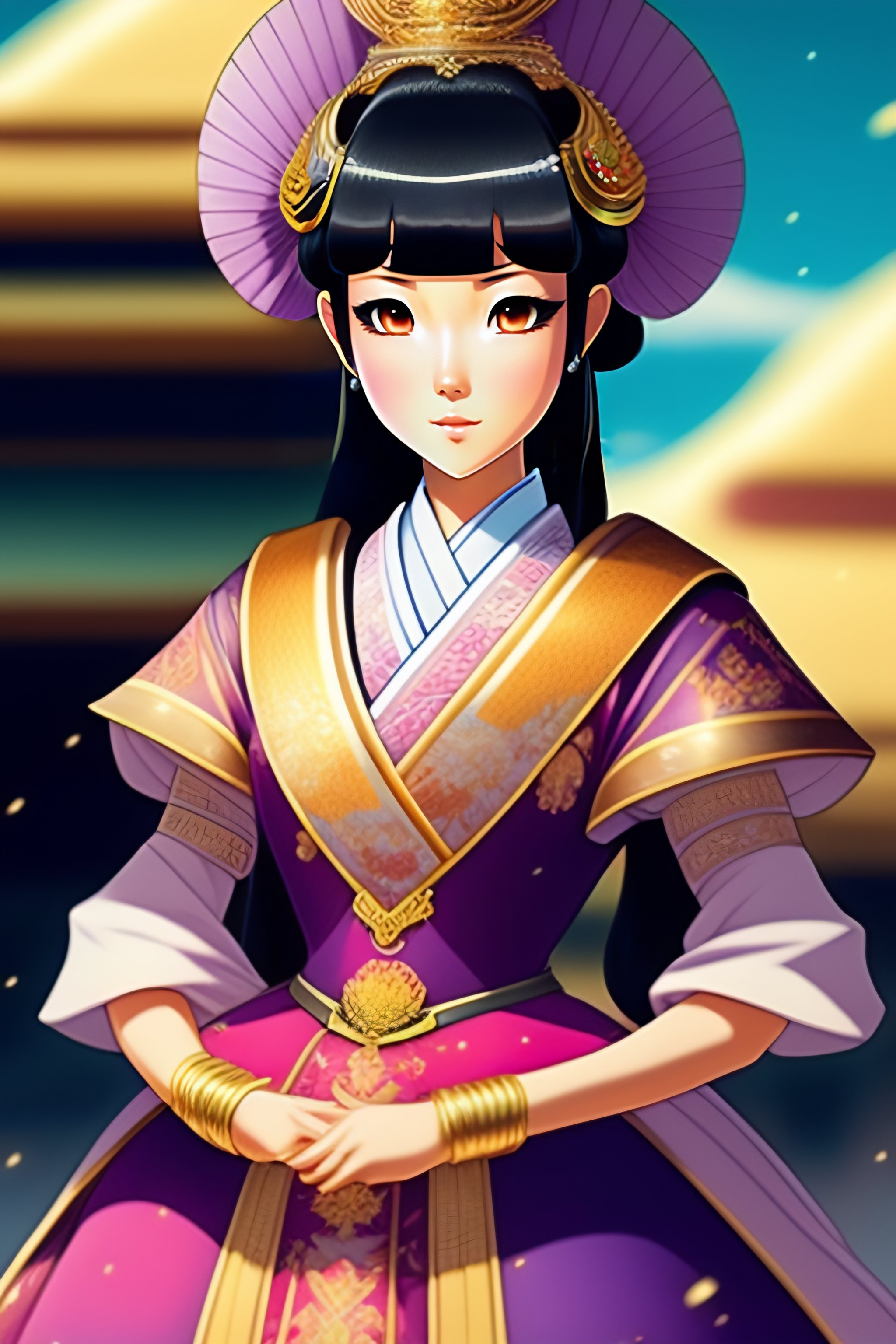 Lexica - Japanese princess cartoon manga