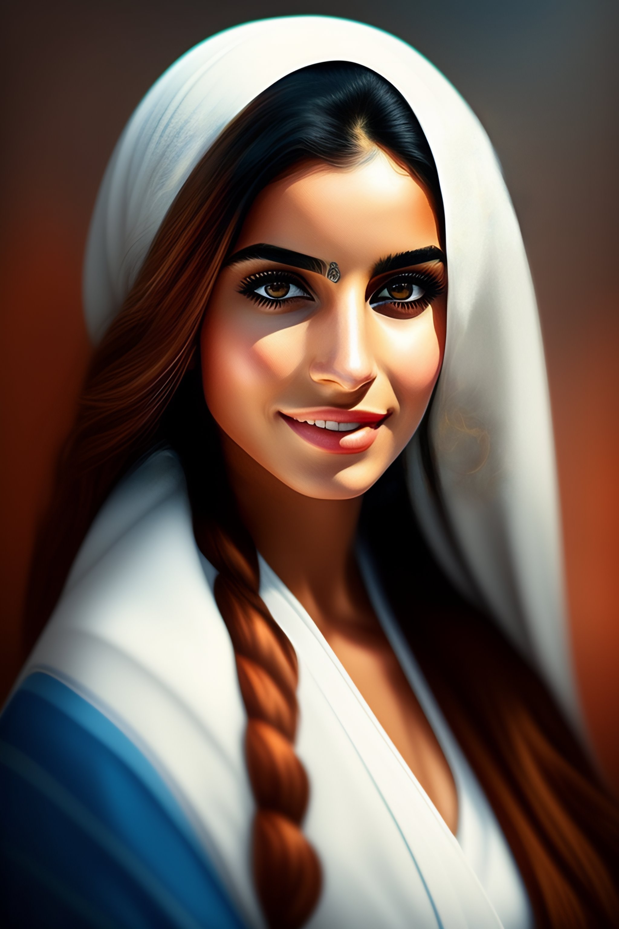 Lexica Middle Eastern Girl In Modern Fashion