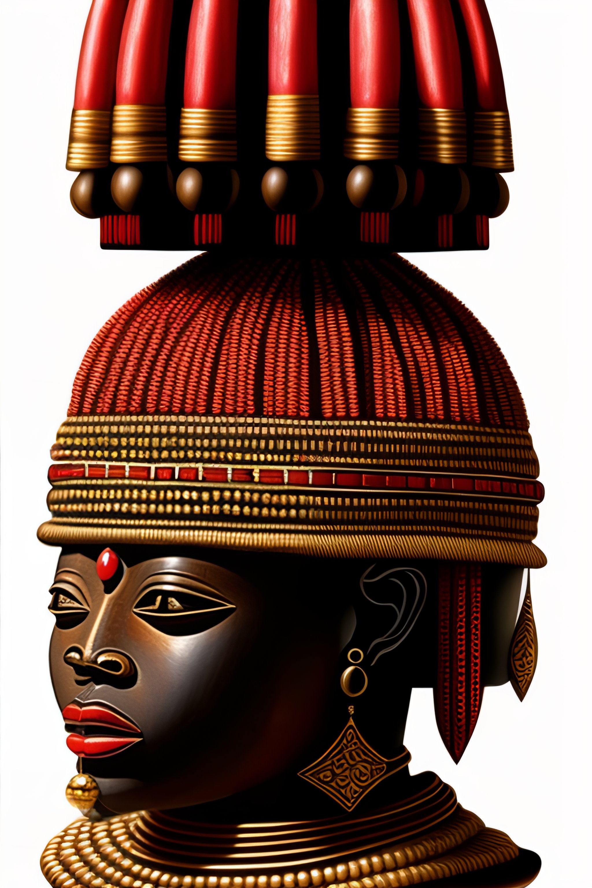 Lexica - Pencil ultradetailed sketch of the necromancer Benin ...